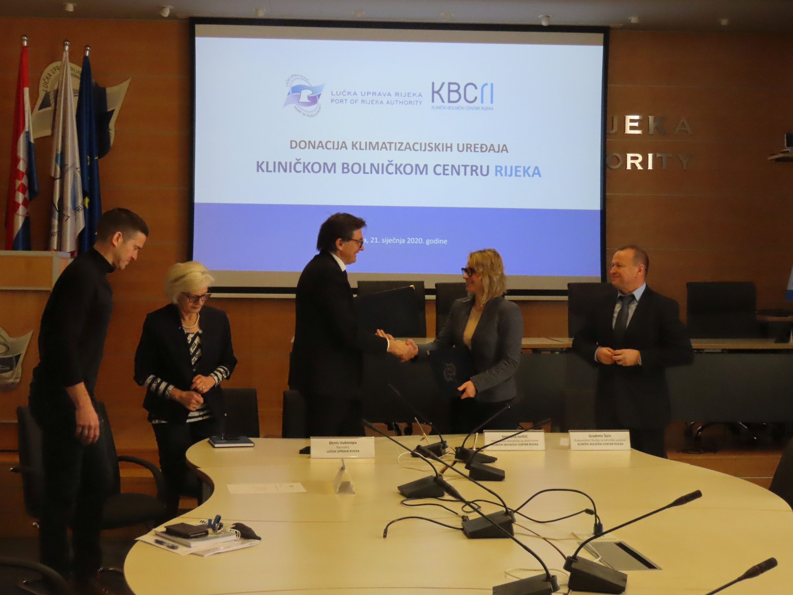 Lučka uprava Rijeka darovala riječki KBC - Novi list