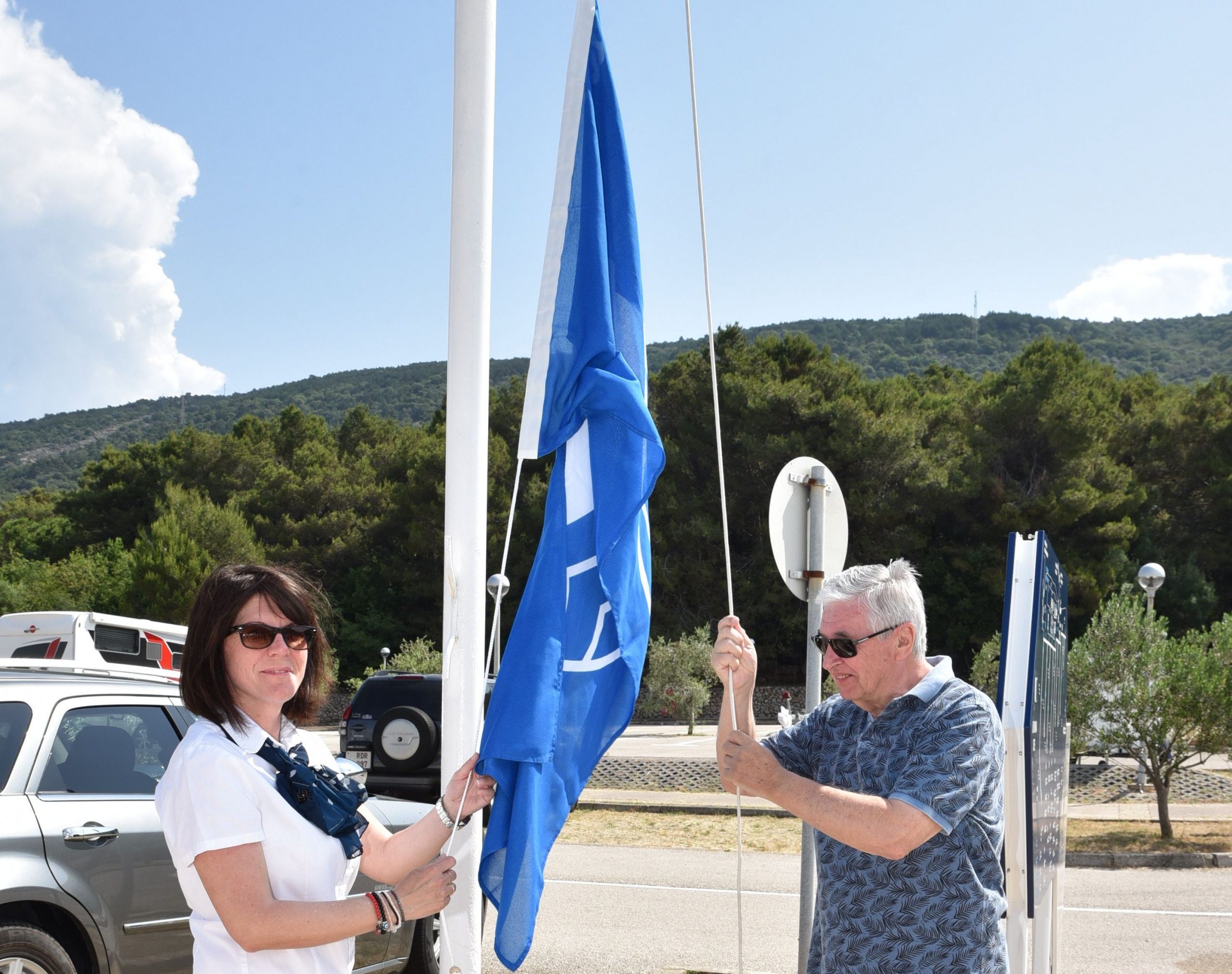 Plava zastava 20. put zavijorila ACI marinom Cres - Novi list