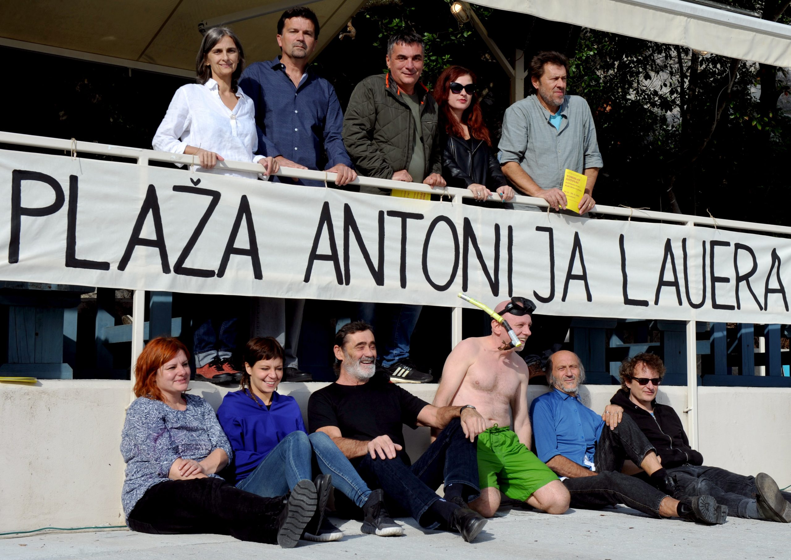 Art kamp Empeduja: Spomen-ploča i plaža Antonija Lauera - Novi list