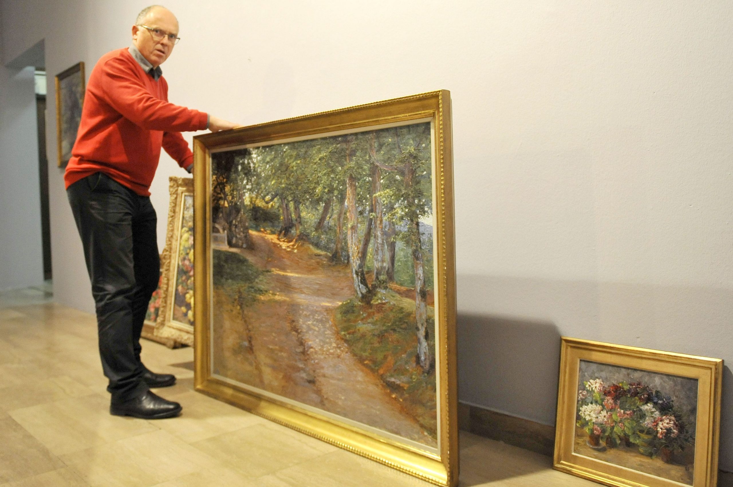 Danas točno u podne pogledajte retrospektivnu izložbu Leontine Littrow ...