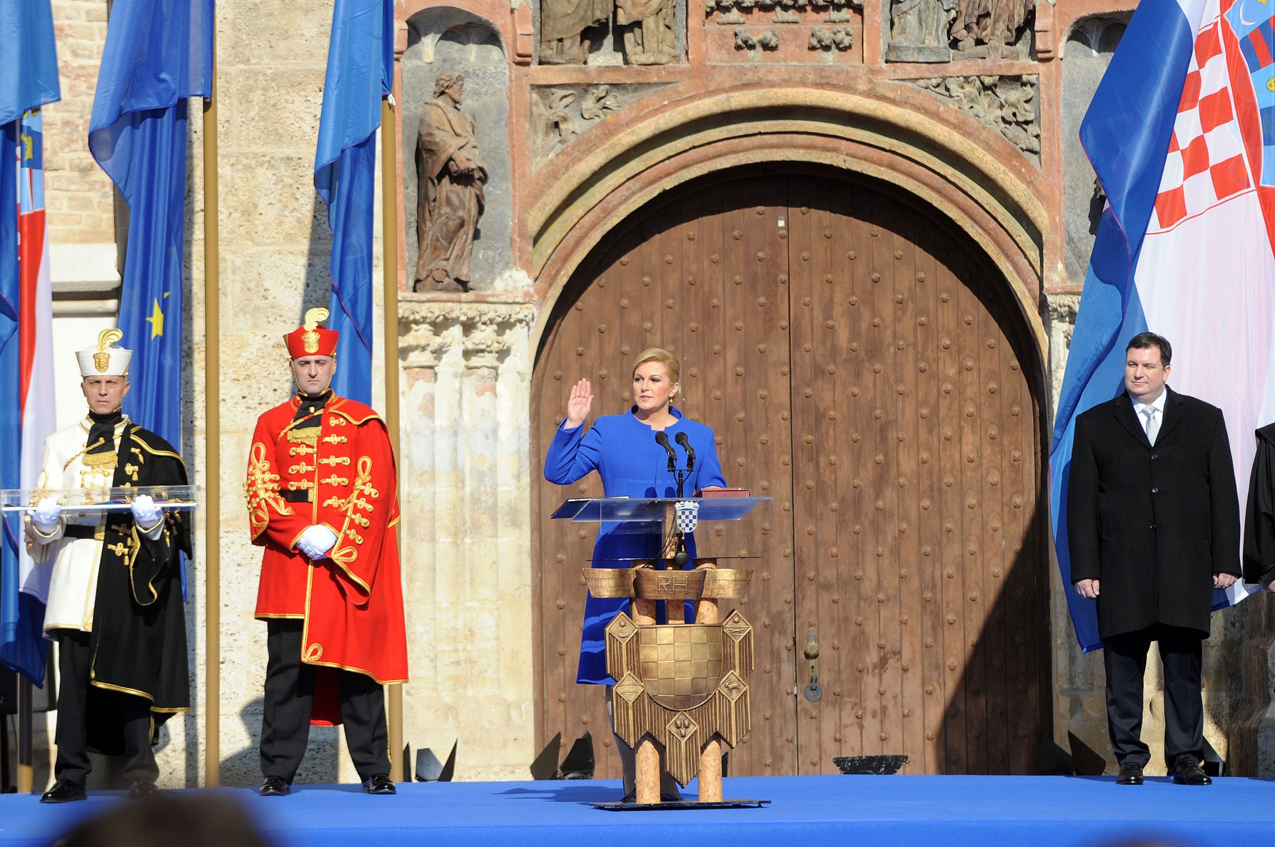 Glasnogovornik predsjednice 32-godišnji Luka Đurić - Novi list