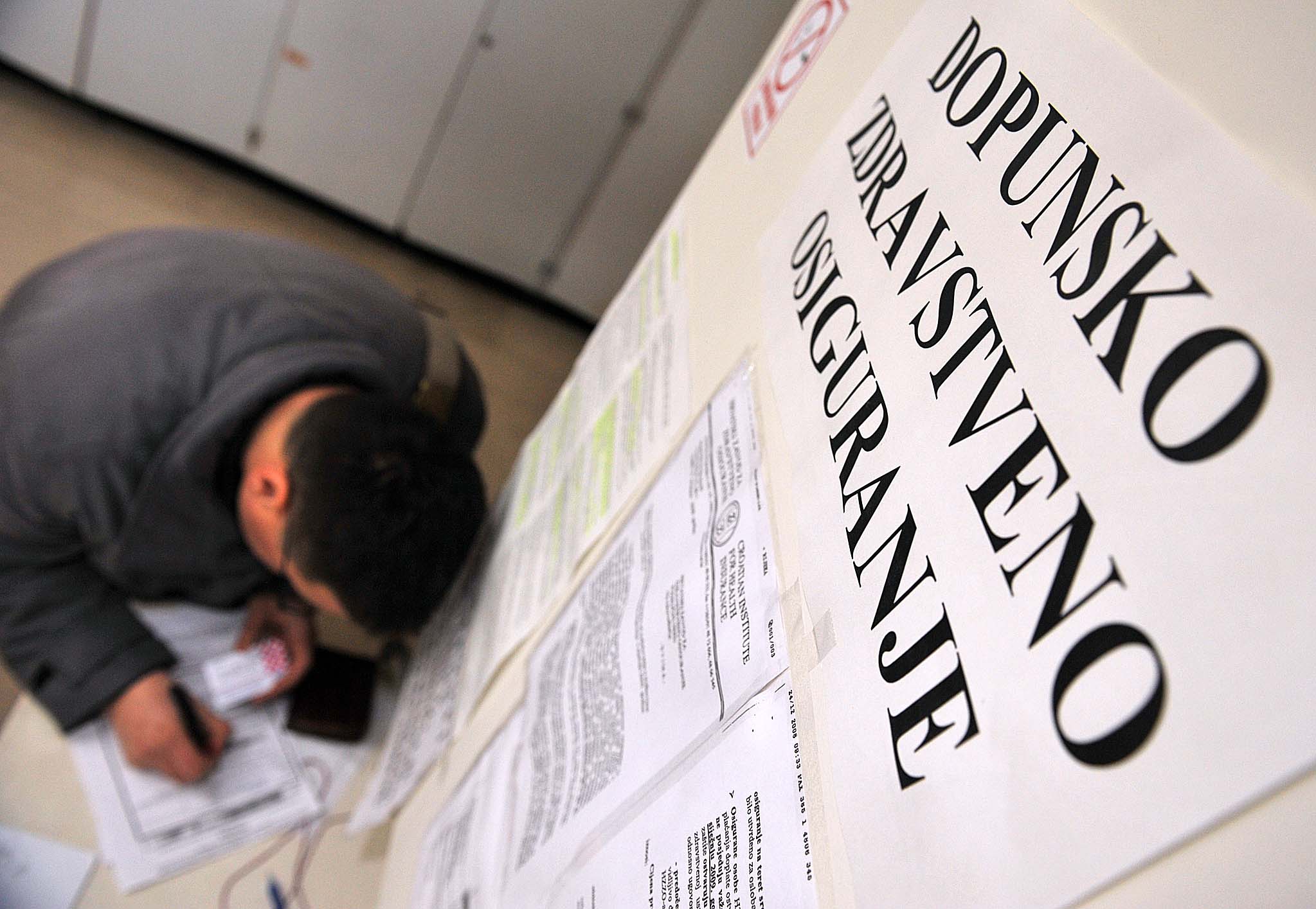 HZZO: Dug za dopunsko zdravstveno osiguranje u iznosu od nekoliko lipa ...