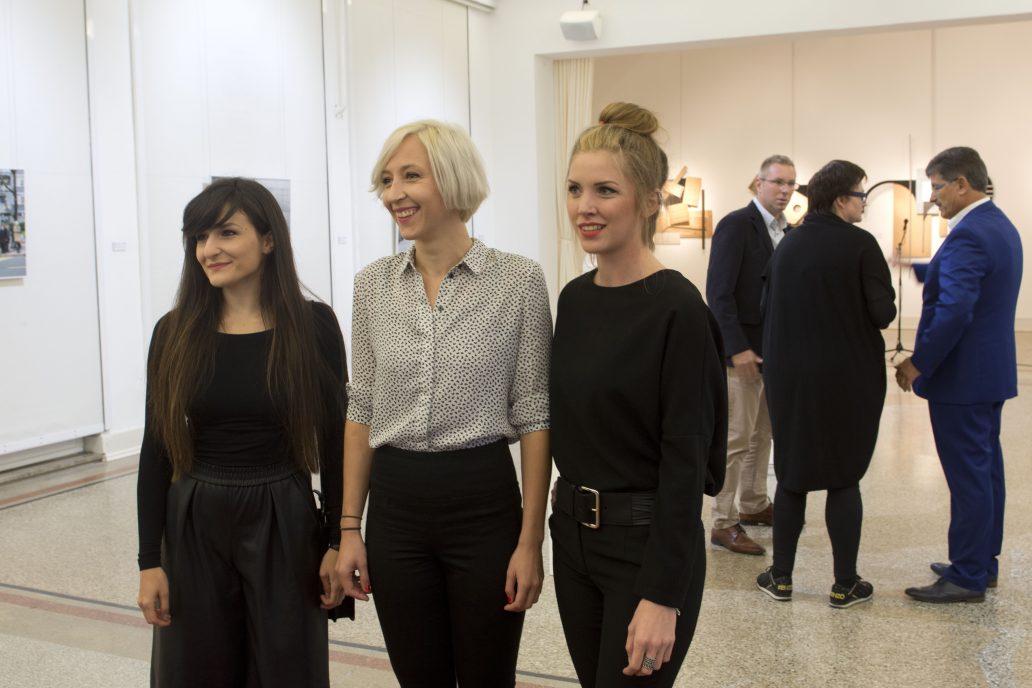 Laureatkinje Kristina Marić, Tjaša Kalkan i Sara Pećanić - Novi list