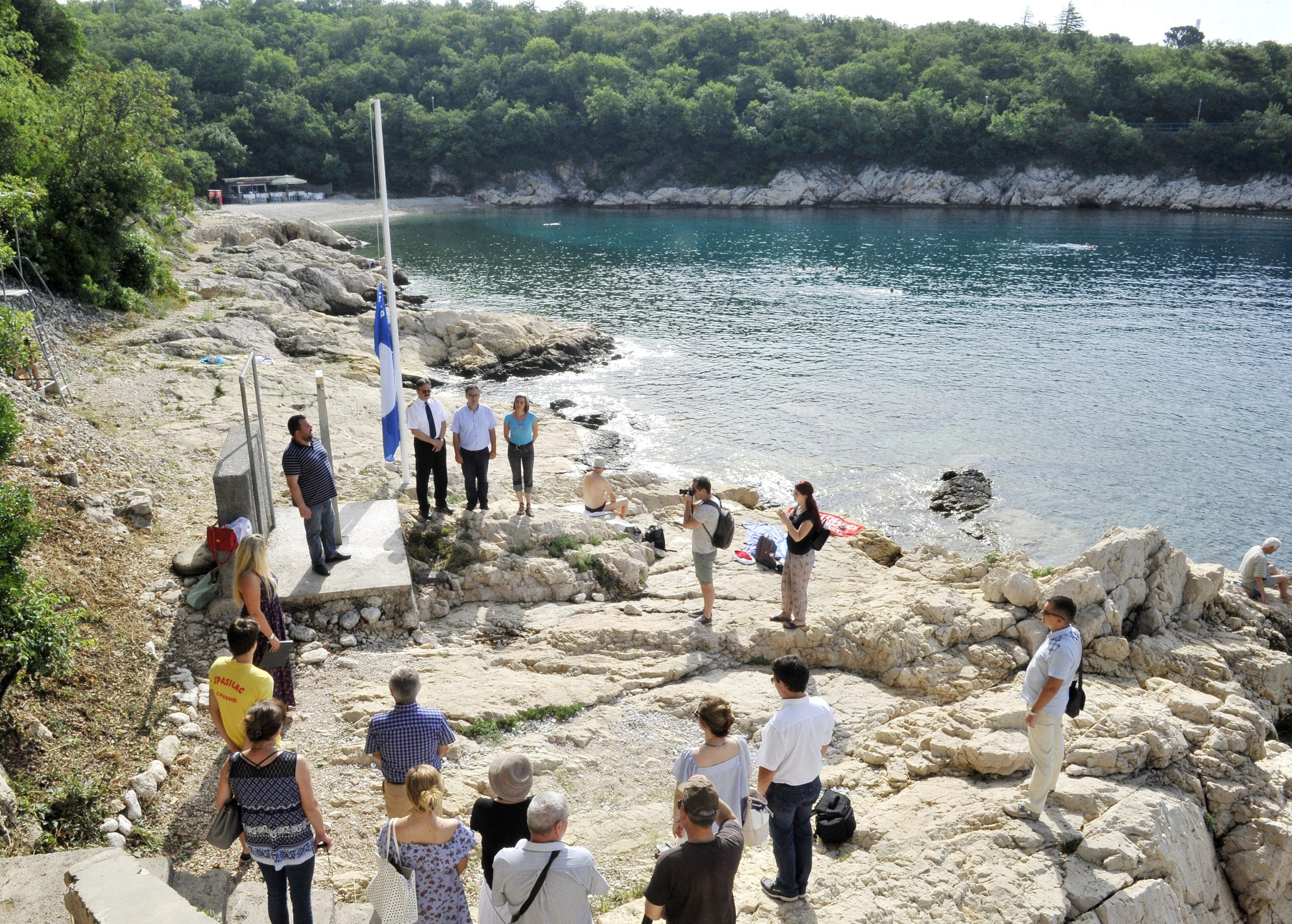 PLAVA ZASTAVA U SVEŽNJU Od iduće sezone u Kostreni i plaža za osobe s ...
