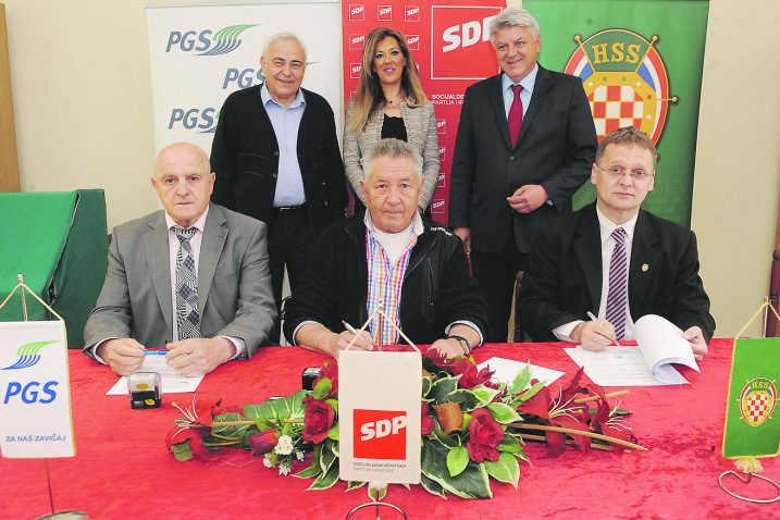 SDP, PGS i HSS idu zajedno na izbore u Klani - Novi list