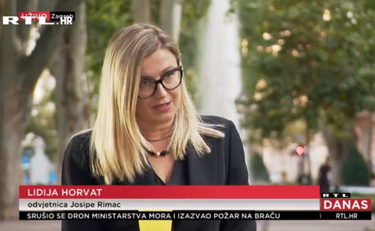 Odvjetnica Josipe Rimac: "Razočarana je, ne može priznati nešto što ...