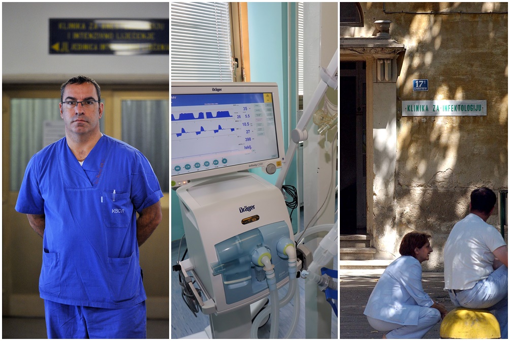 Svi pacijenti u Rijeci na respiratoru su - kritično: 'Neka oni koji ne žele nositi maske dođu ...