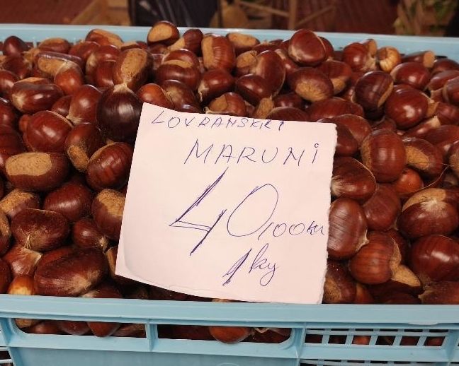 Na tržnicu stigli prvi lovranski maruni, cijena im je 40 kuna - Novi list