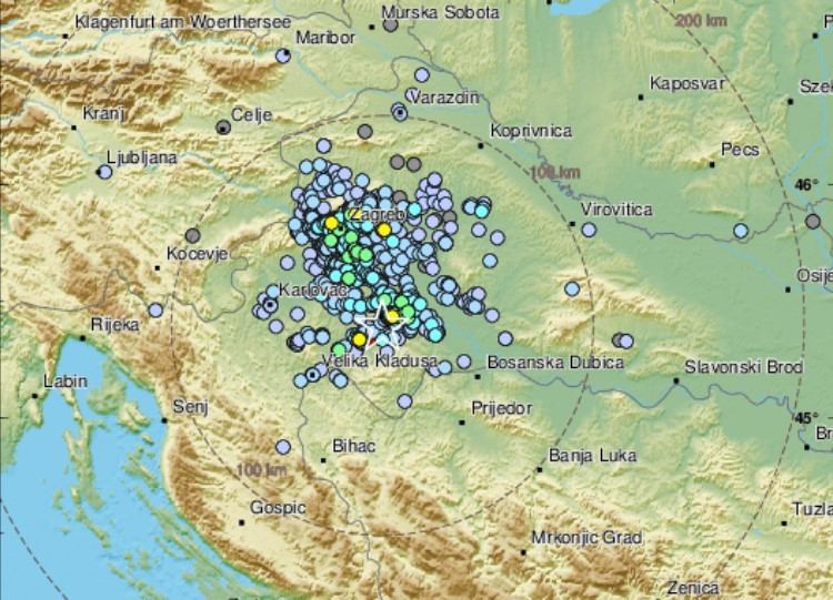 Novi potres kod Petrinje magnitude 3.3 - Novi list