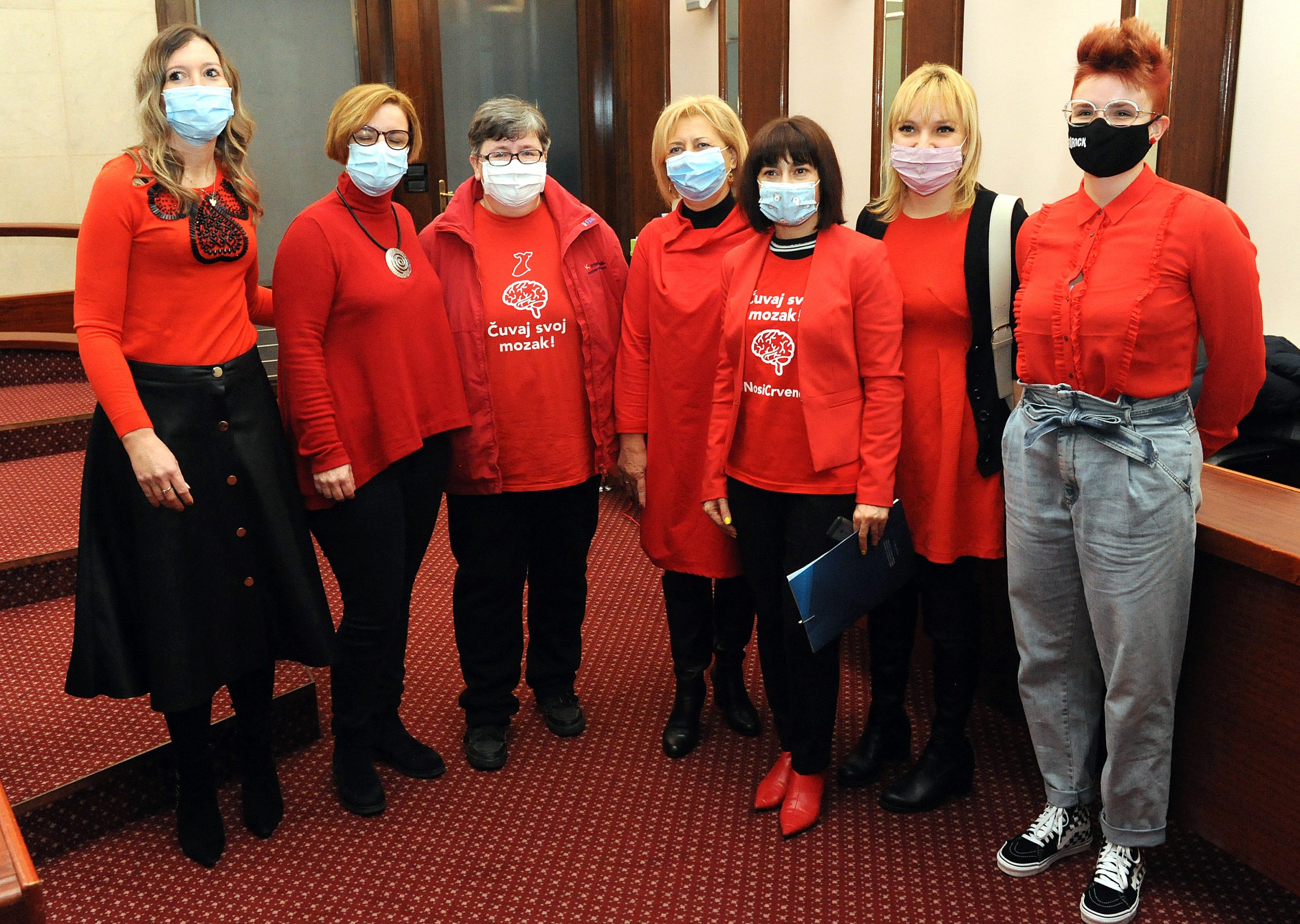 U Rijeci obilježen Dan crvenih haljina: Svaka druga žena oboli od bolesti mozga ili srca - Novi list