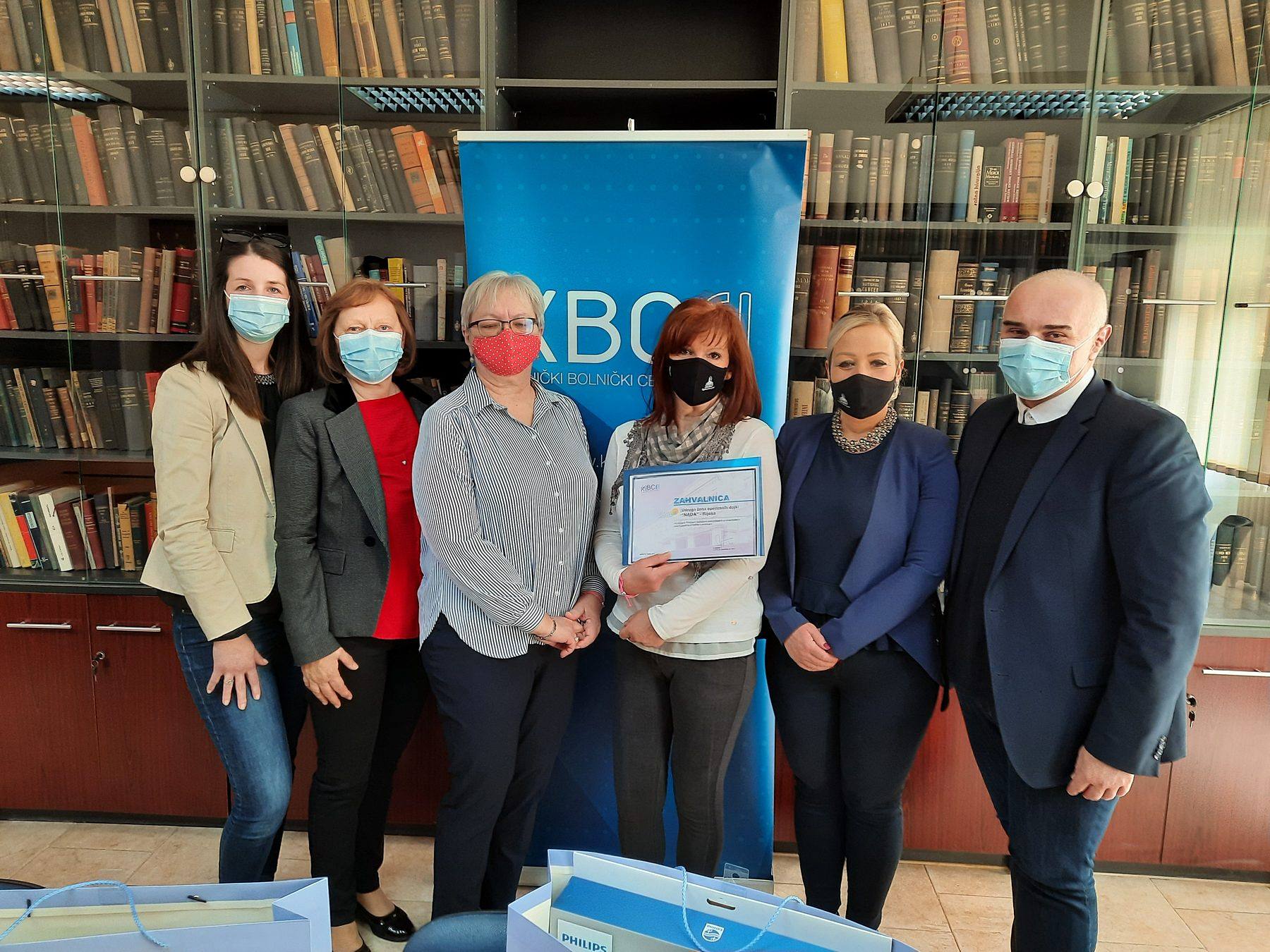 Udruga NADA KBC-u Rijeka donirala digitalne prijemnike i opremu - Novi list