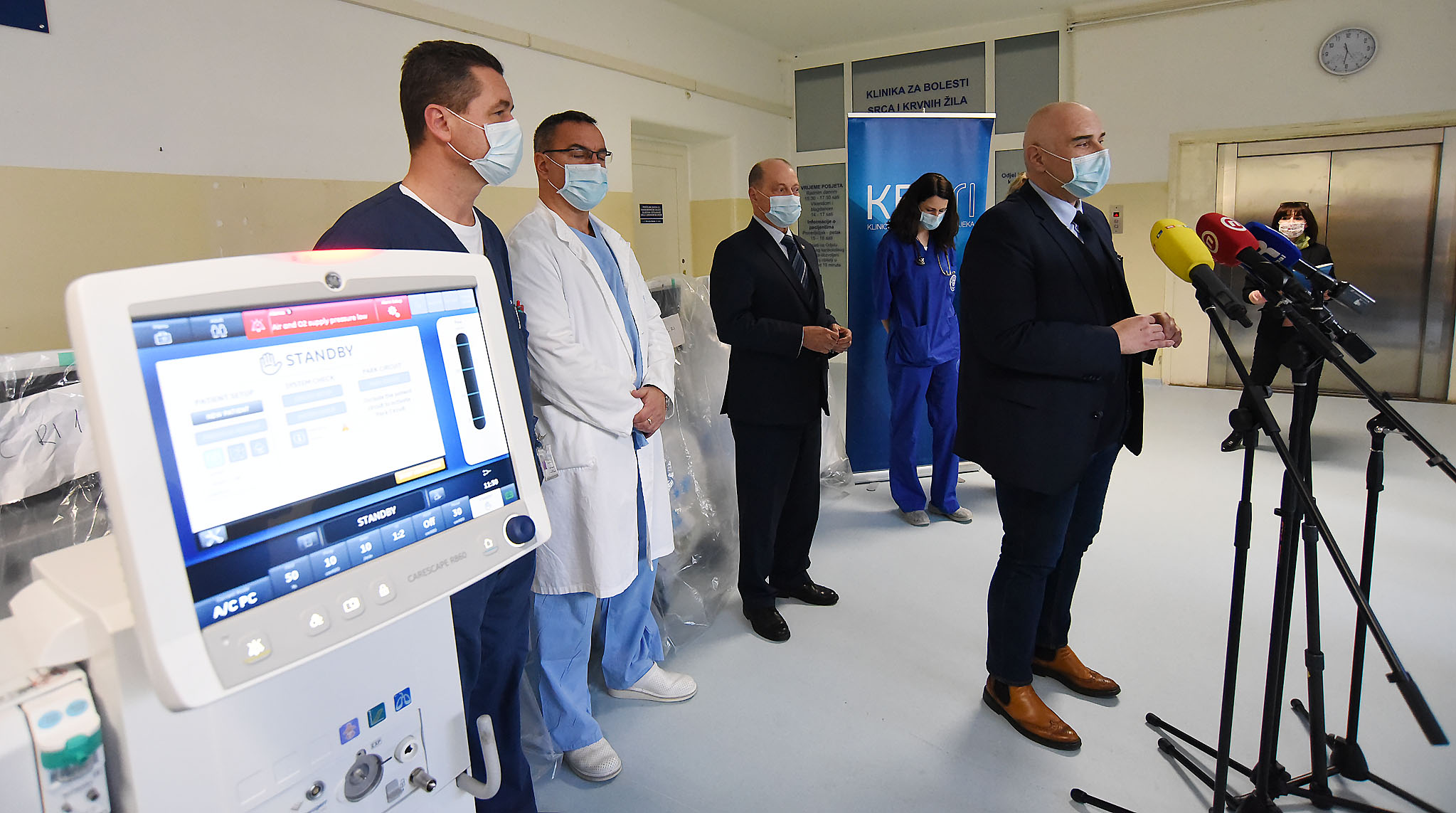 KBC Rijeka dobio 12 novih respiratora: Zbog novog vala epidemije moguće ...