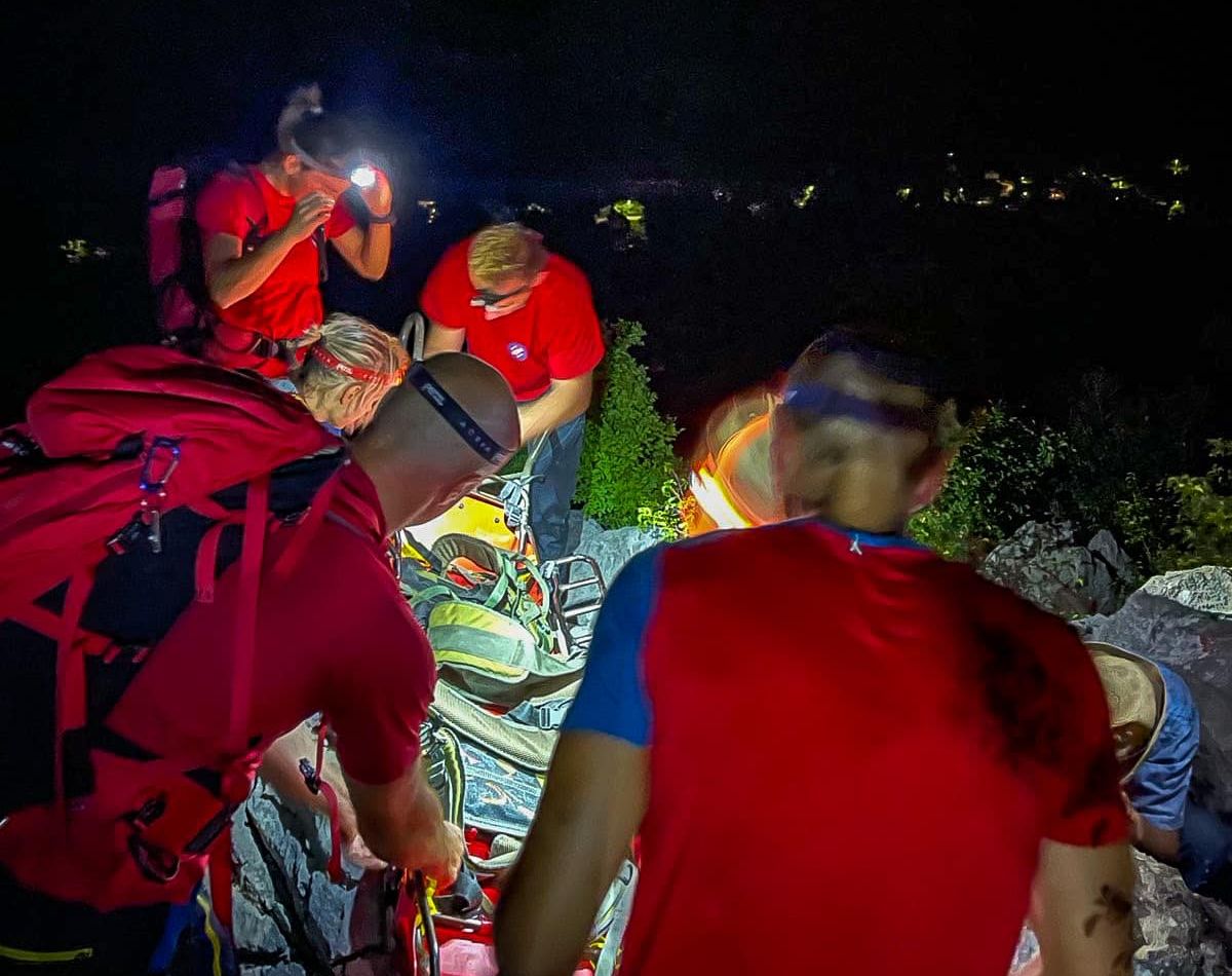 Iznad Bakarca riječki HGSS spasio iznemoglog muškarca - Novi list