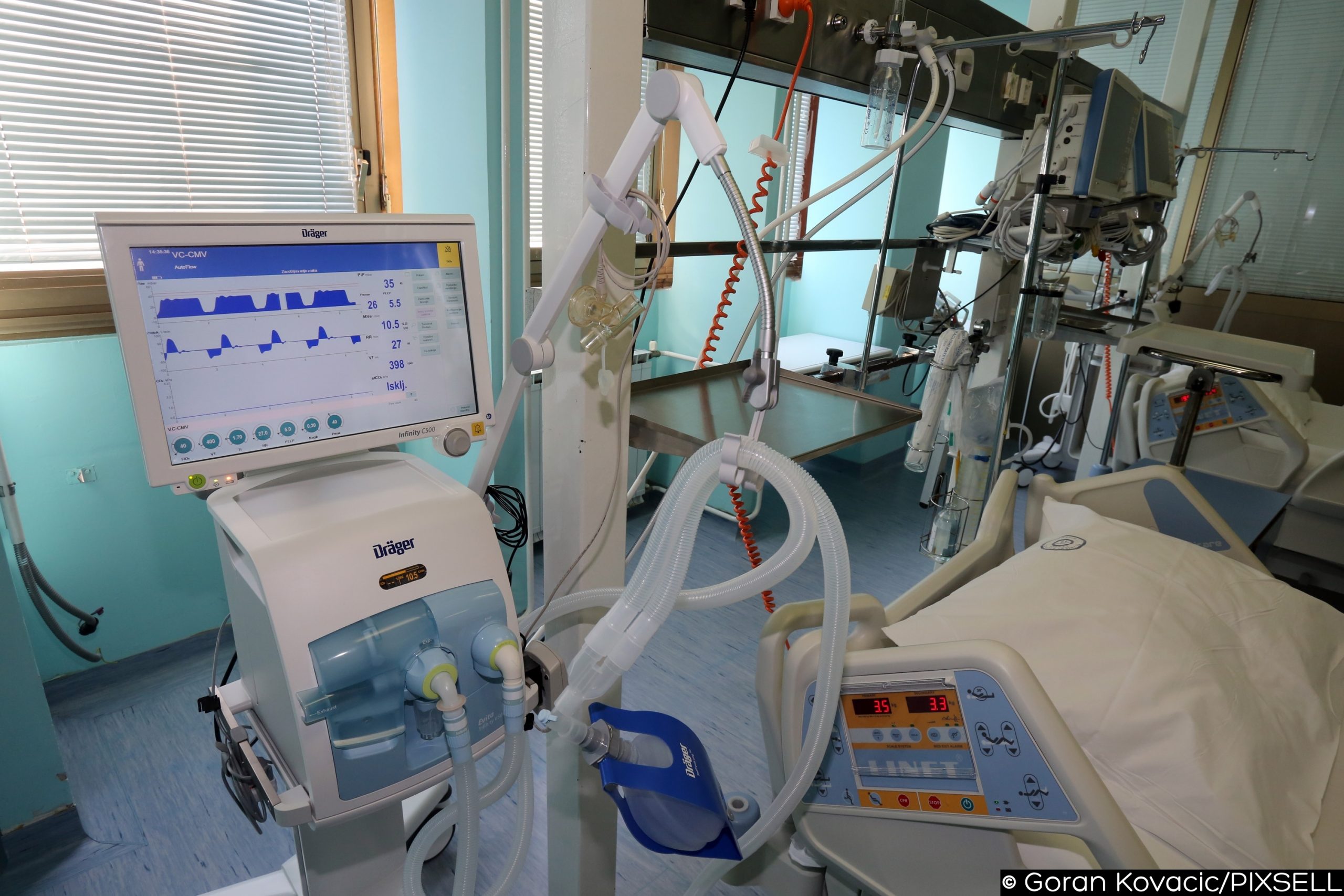 Raste, nažalost, broj pacijenata na respiratoru. U PGŽ-u jutros čak 30 novih slučajeva zaraze ...