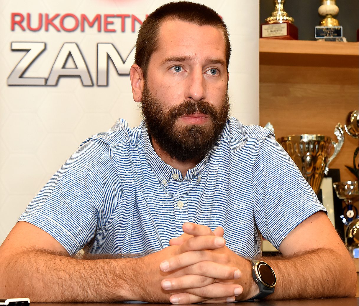 Trener rukometaša Zameta trlja ruke nakon gostujućeg remija s Dubravom ...