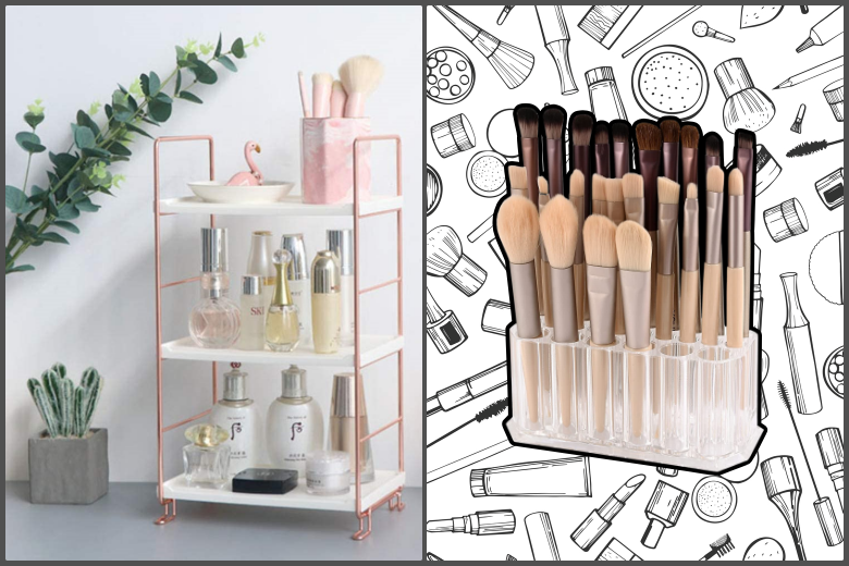 Pronašli smo jako lijepe organizatore za šminku koji će vam koristiti ako imate brdo stvari ...