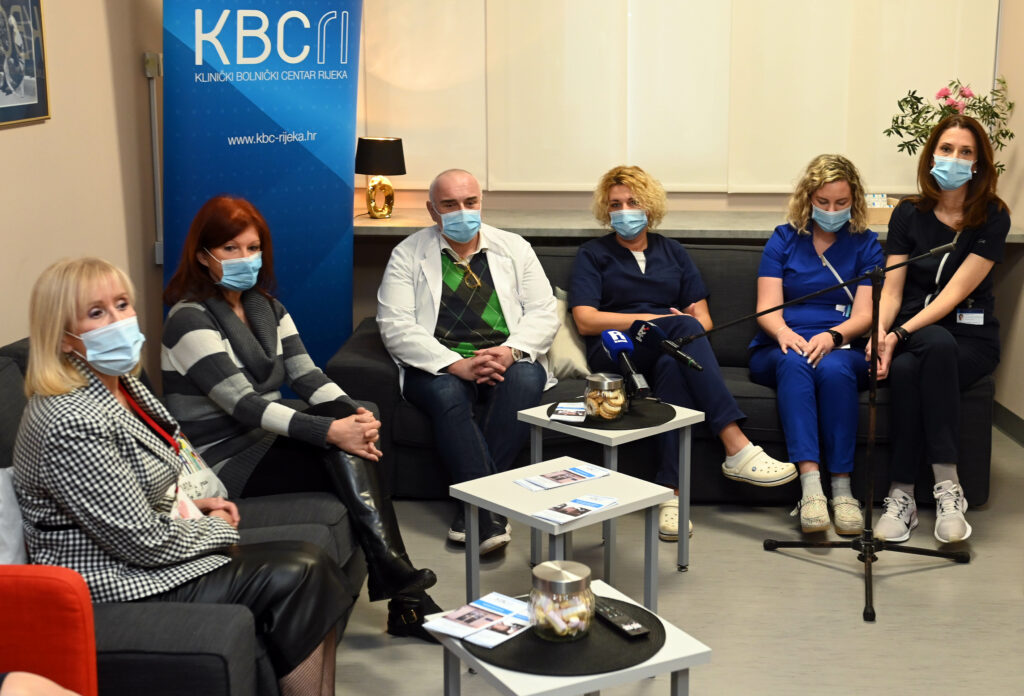 FOTO KBC Rijeka za onkološke pacijente uredio prostorije kao dnevni boravak - Novi list