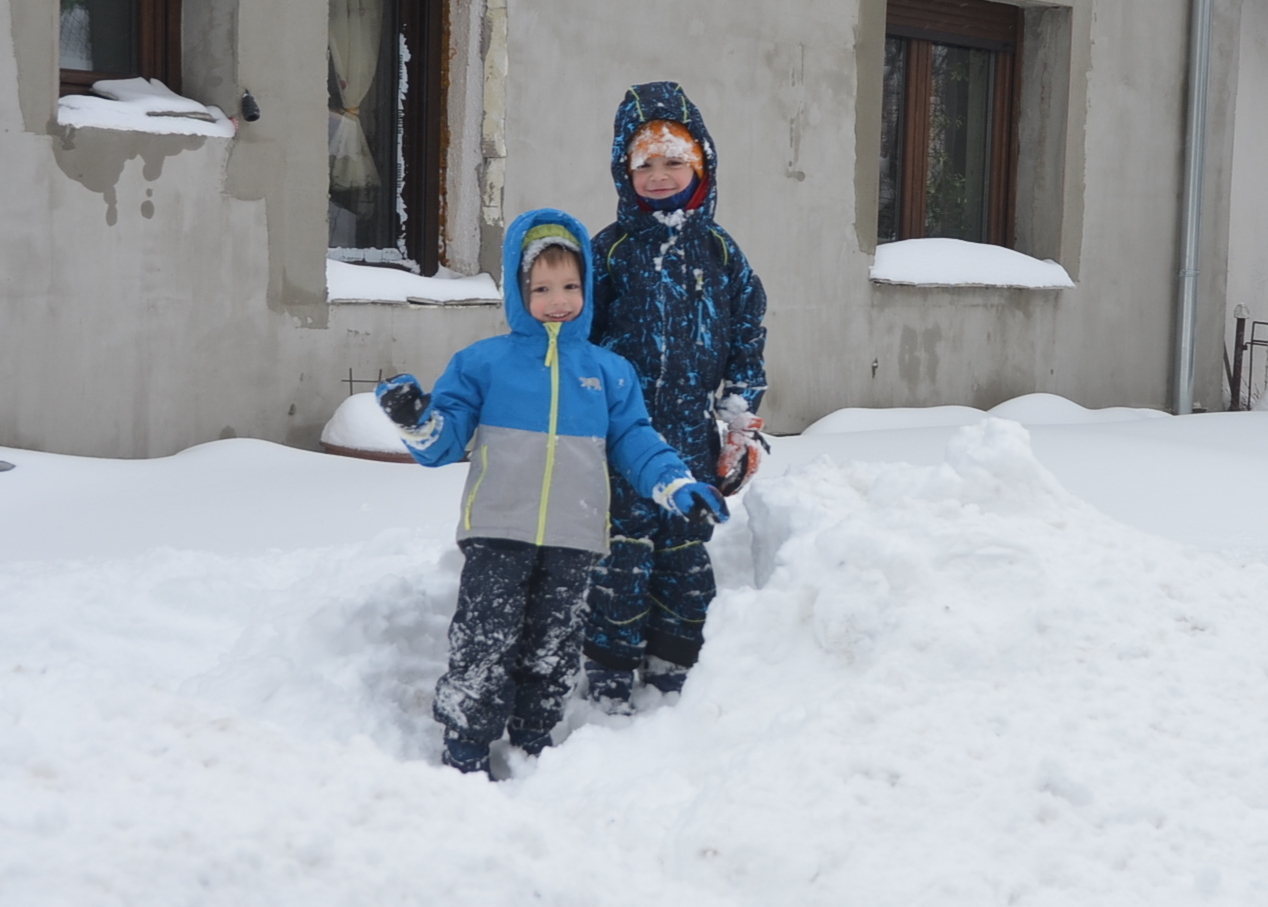 Snijega posvuda oko pola metra, znači - stigla je prava zima - Novi list