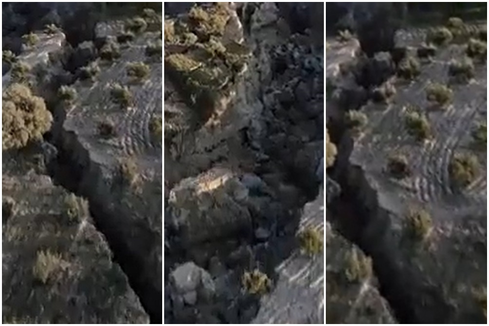 VIDEO Tlo se i dalje neprestano trese. Pogledajte rasjed širok čak 200 ...