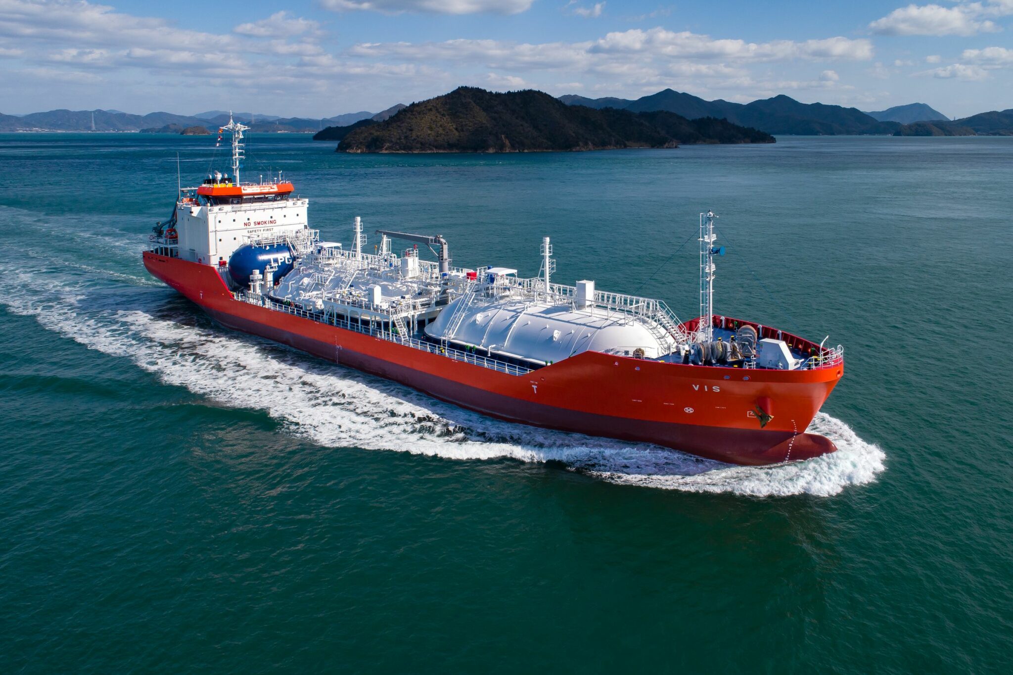 Jadroplov preuzeo iz japanskog brodogradilišta LPG brod Vis - Novi list