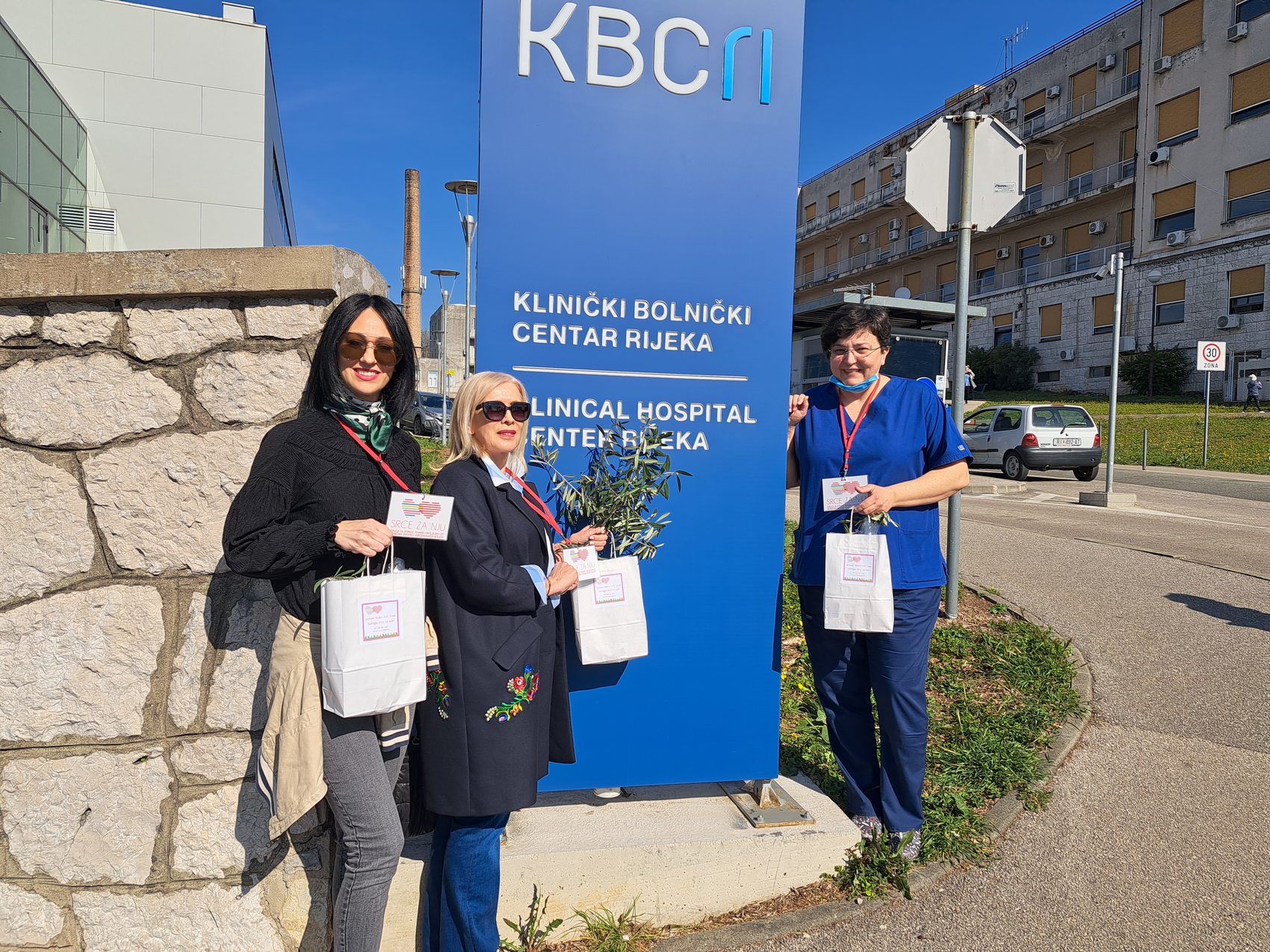 Članice udruge Srce za nju pred Uskrs darivale pacijente u KBC-u Rijeka - Novi list