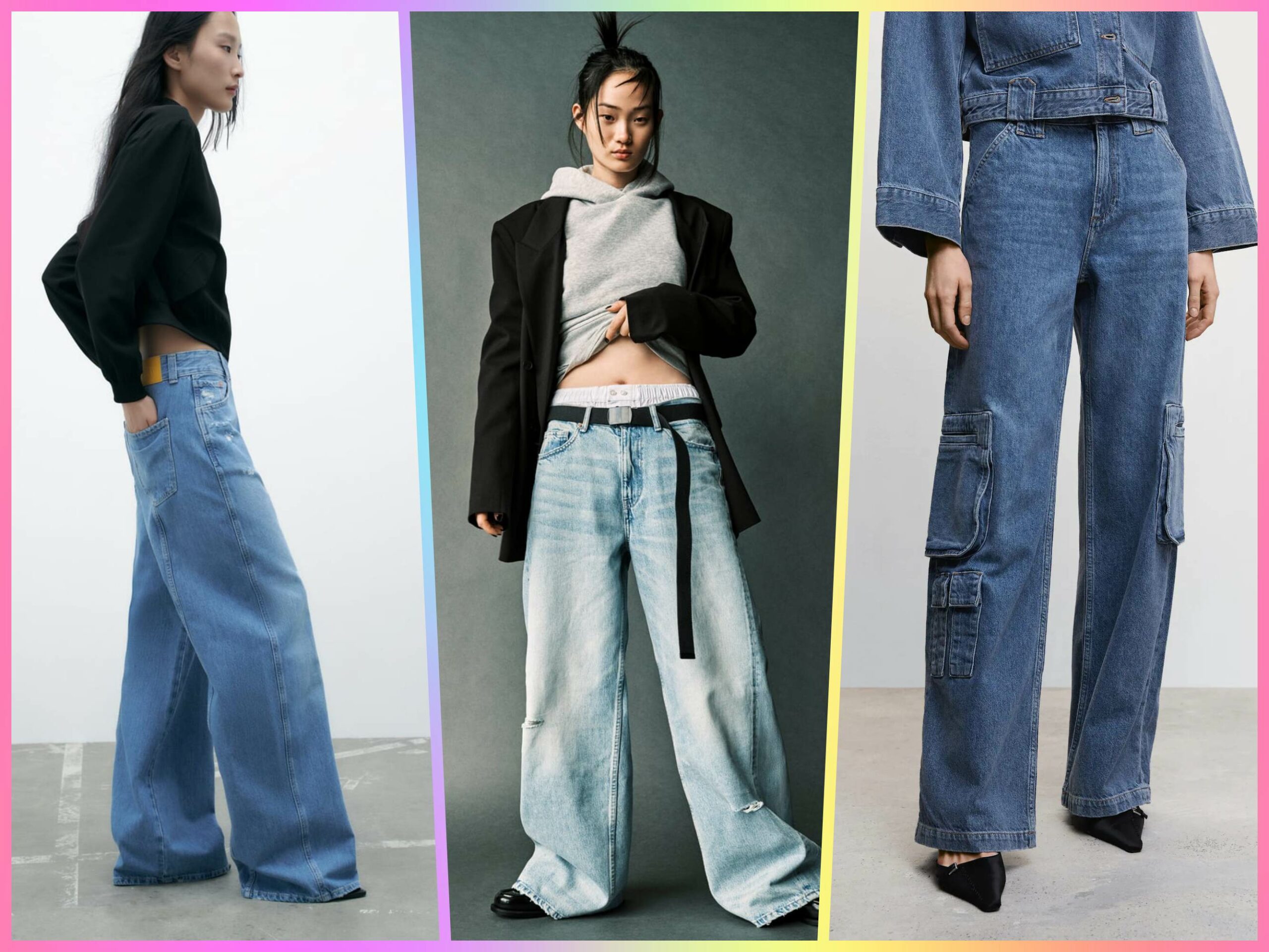 Nose se ultra široke traperice. Pronašli smo najbolje modele po ...