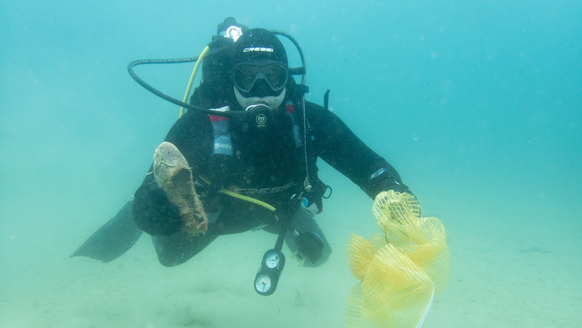Očistili podmorje oko plaže Grabrova u Jadranovu, izvadili 112 ...