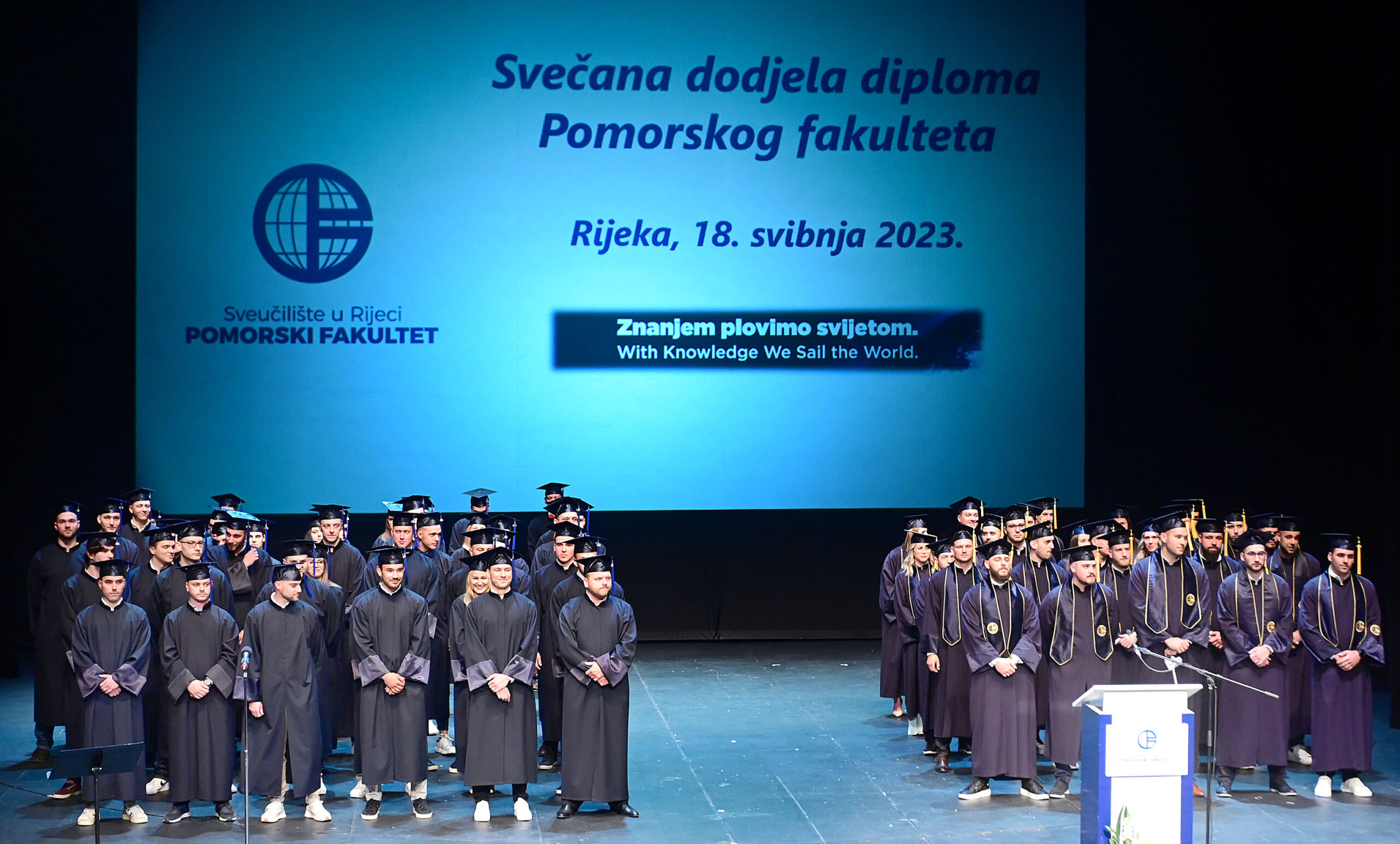 Pomorski fakultet Sveučilišta u Rijeci promovirao novu generaciju ...