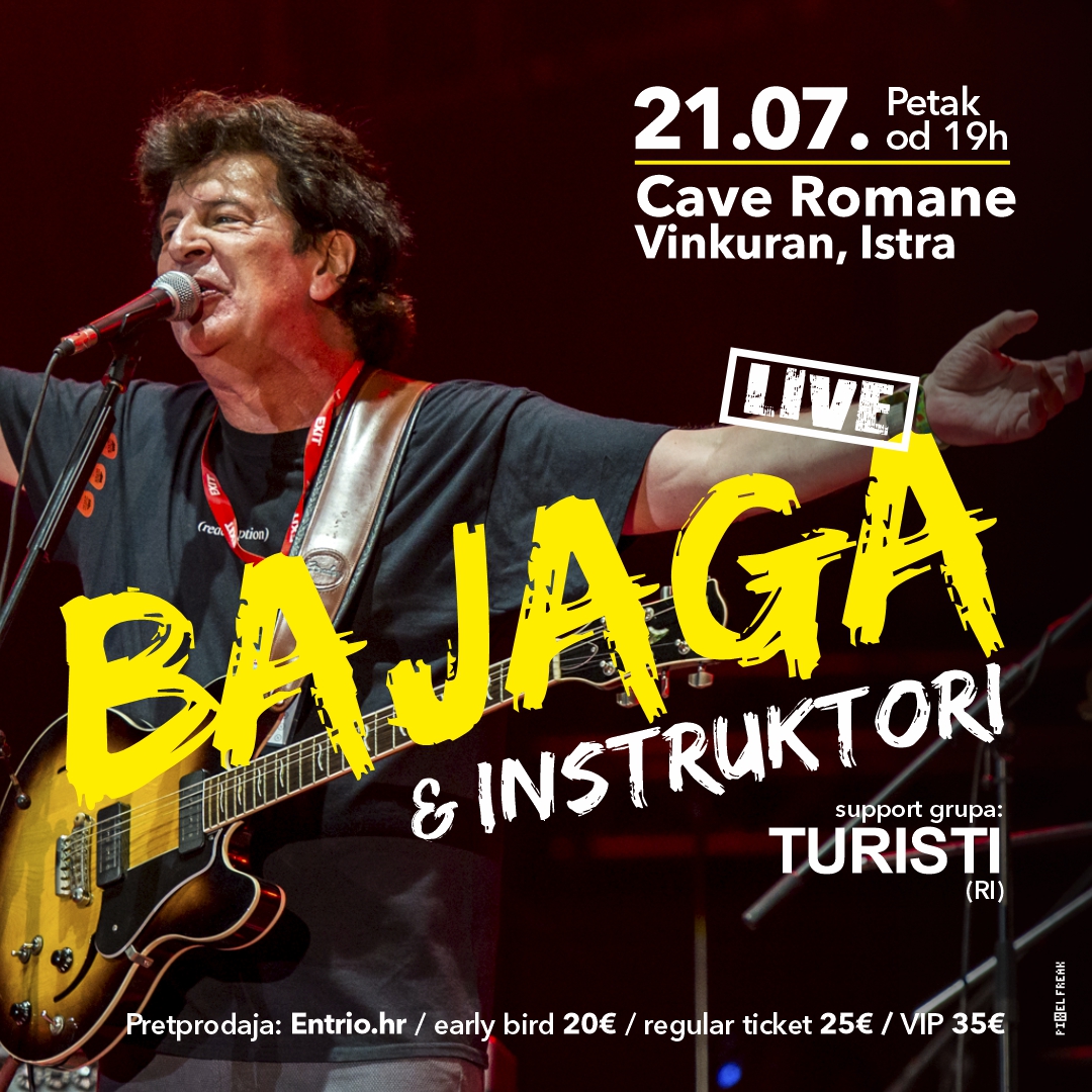 Bajaga i Instruktori po prvi puta nastupaju u vinkuranskom kamenolomu ...