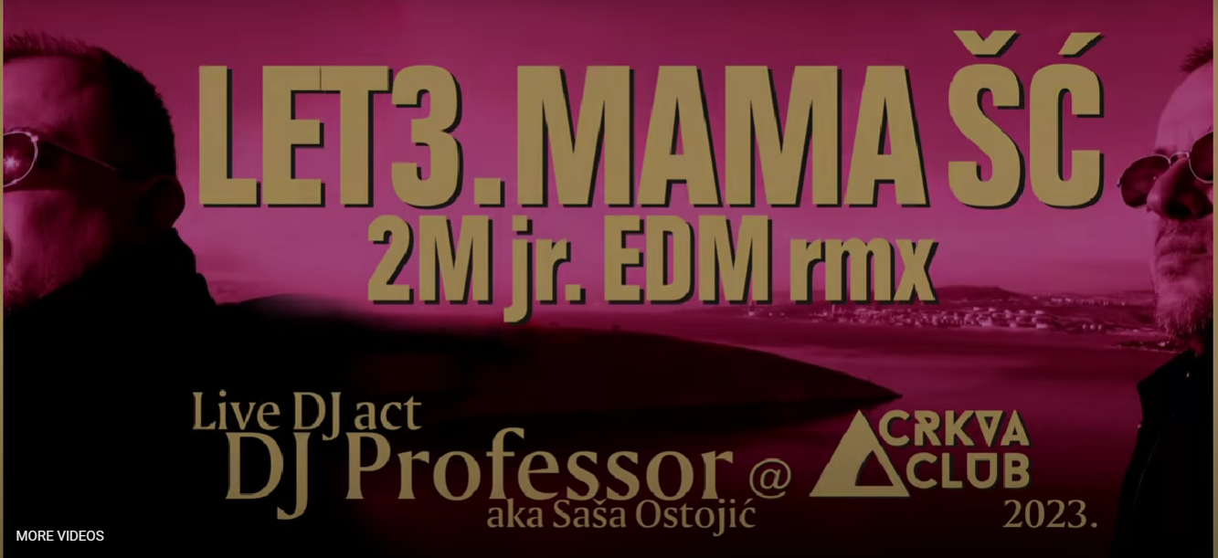 DJ Professor aka Saša Ostojić objavio zarazni remix kultnog ...