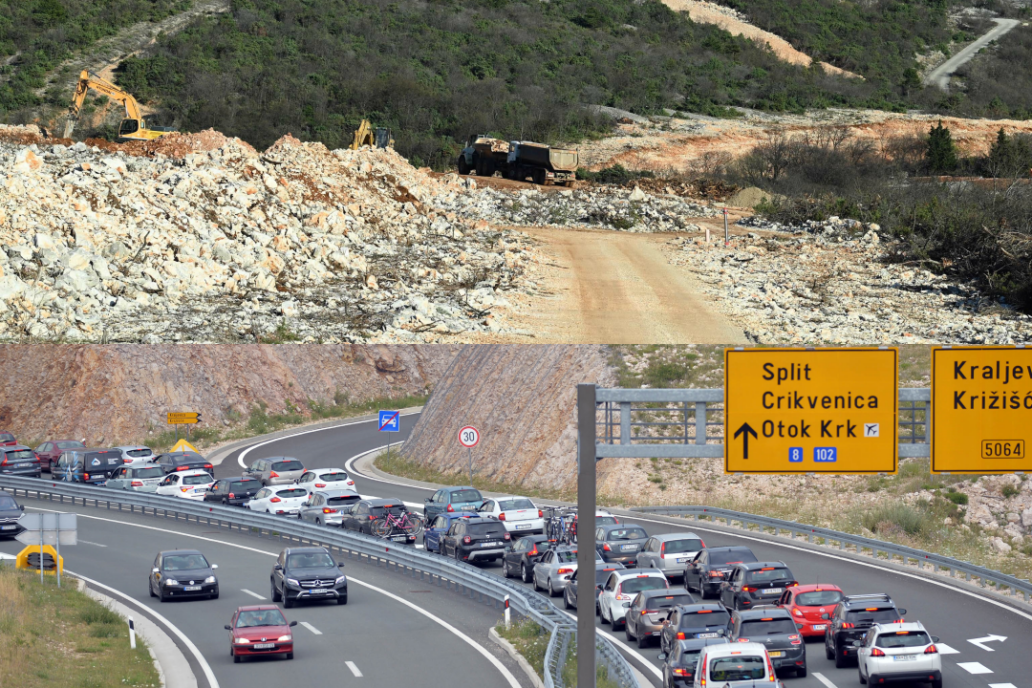 Autocesta Križišće - Žuta Lokva trebala bi biti gotova u punom profilu ...