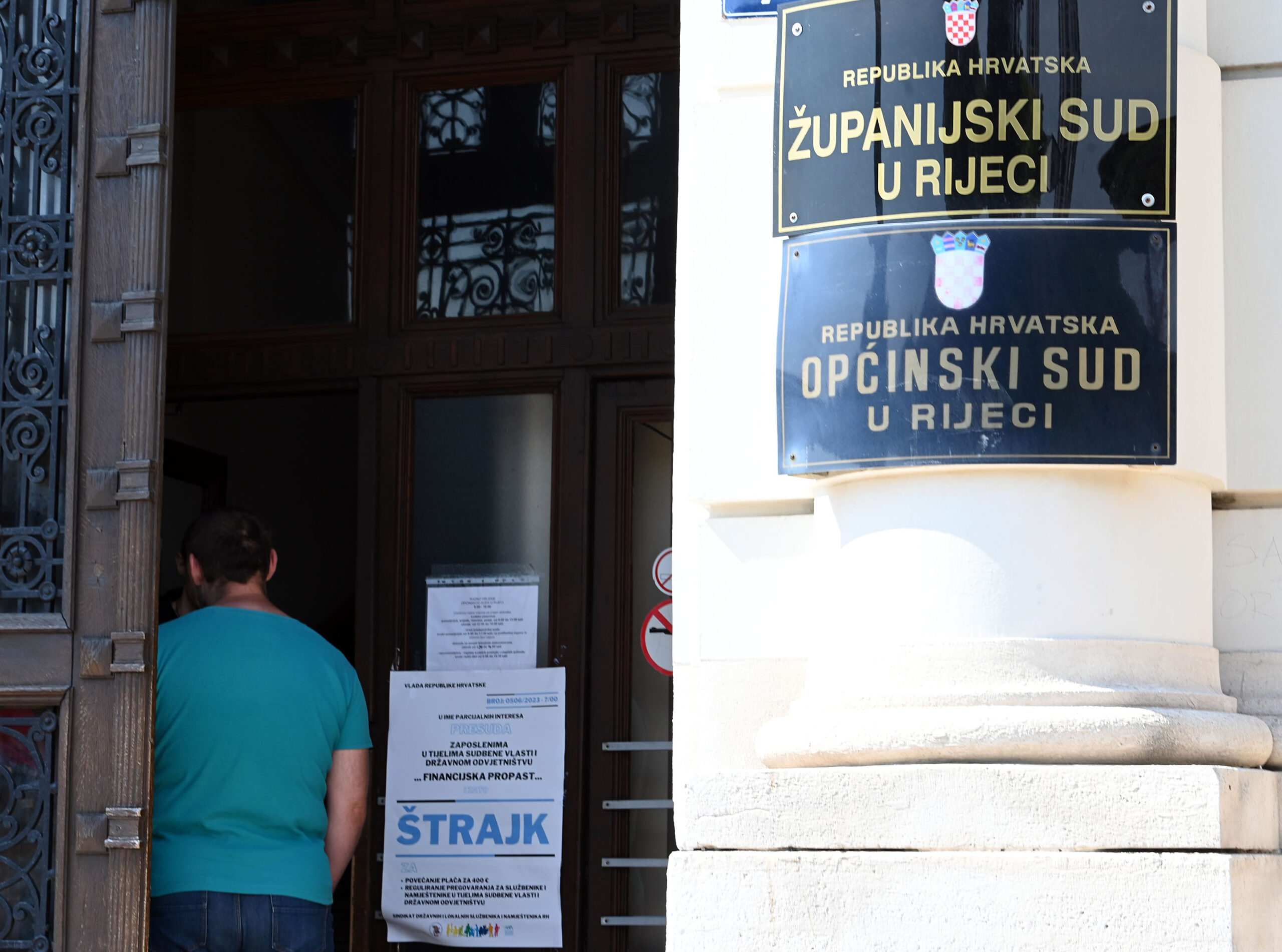 Hrvatski suci opet idu u bijeli štrajk: Radit će samo one predmete u kojima može doći do ...