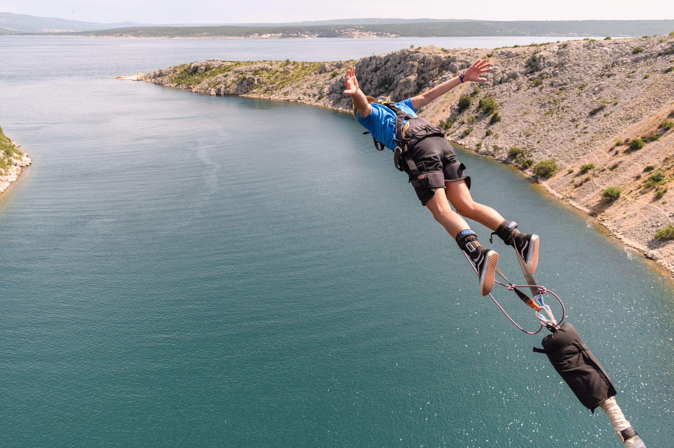 Otvorena 19. sezona najvećeg bungee mosta u Hrvatskoj: jedna sekunda ...