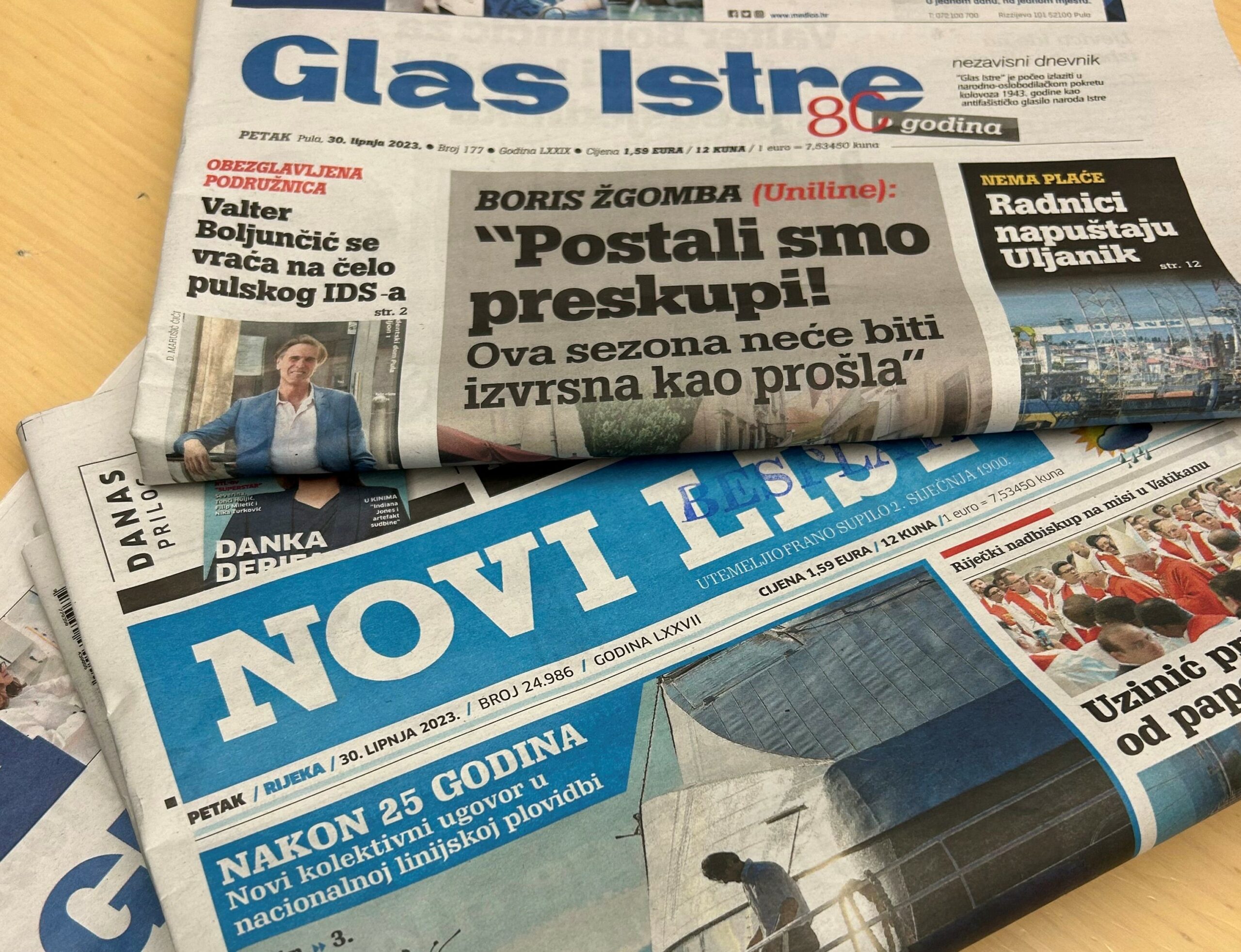 Glas Istre i dalje će biti glas Istre - Novi list
