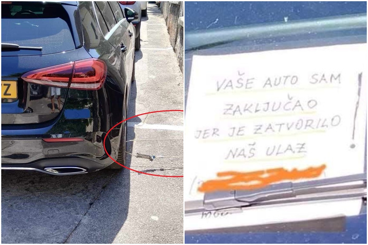 Osvetio se vozaču koji mu je parkirao pred ulaz: "Vaše auto sam ...