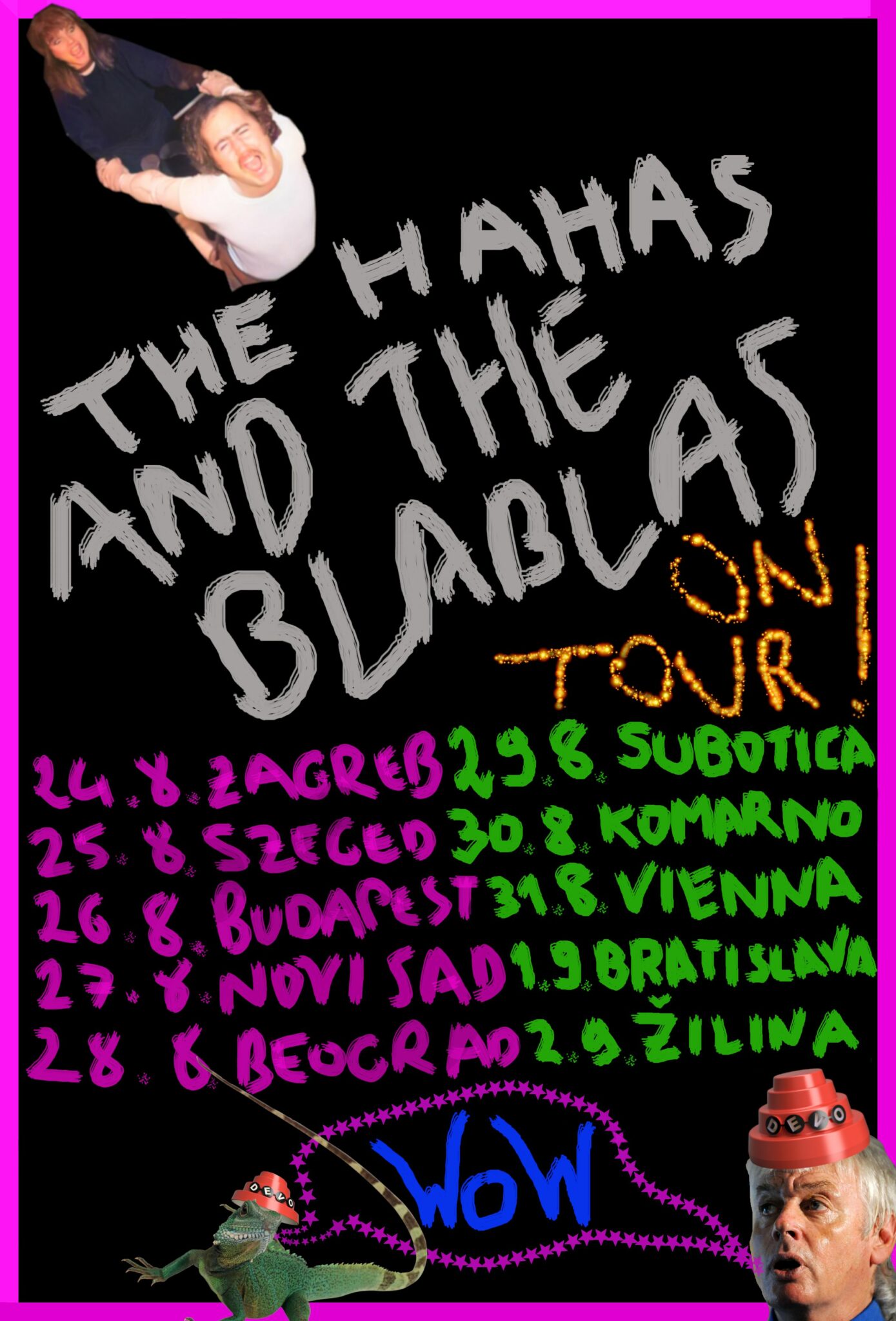 Ljetna turneja grupe The Hahas and the Blablas kreće iz Močvare - Novi list