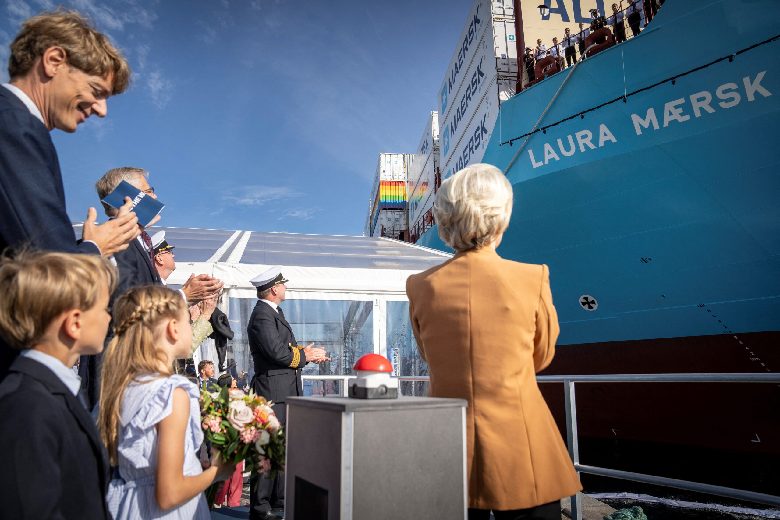 Von der Leyen pustila u promet prvi teretni brod na zeleni metanol ...