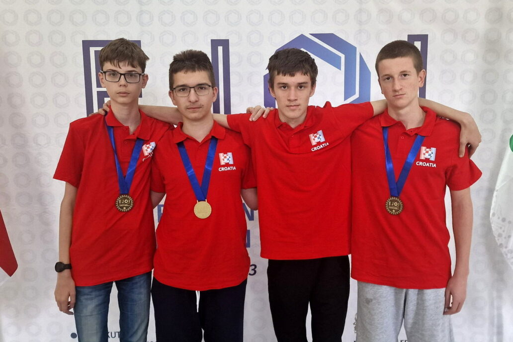 Zlato i dvije bronce hrvatskim informatičarima na Europskoj juniorskoj ...