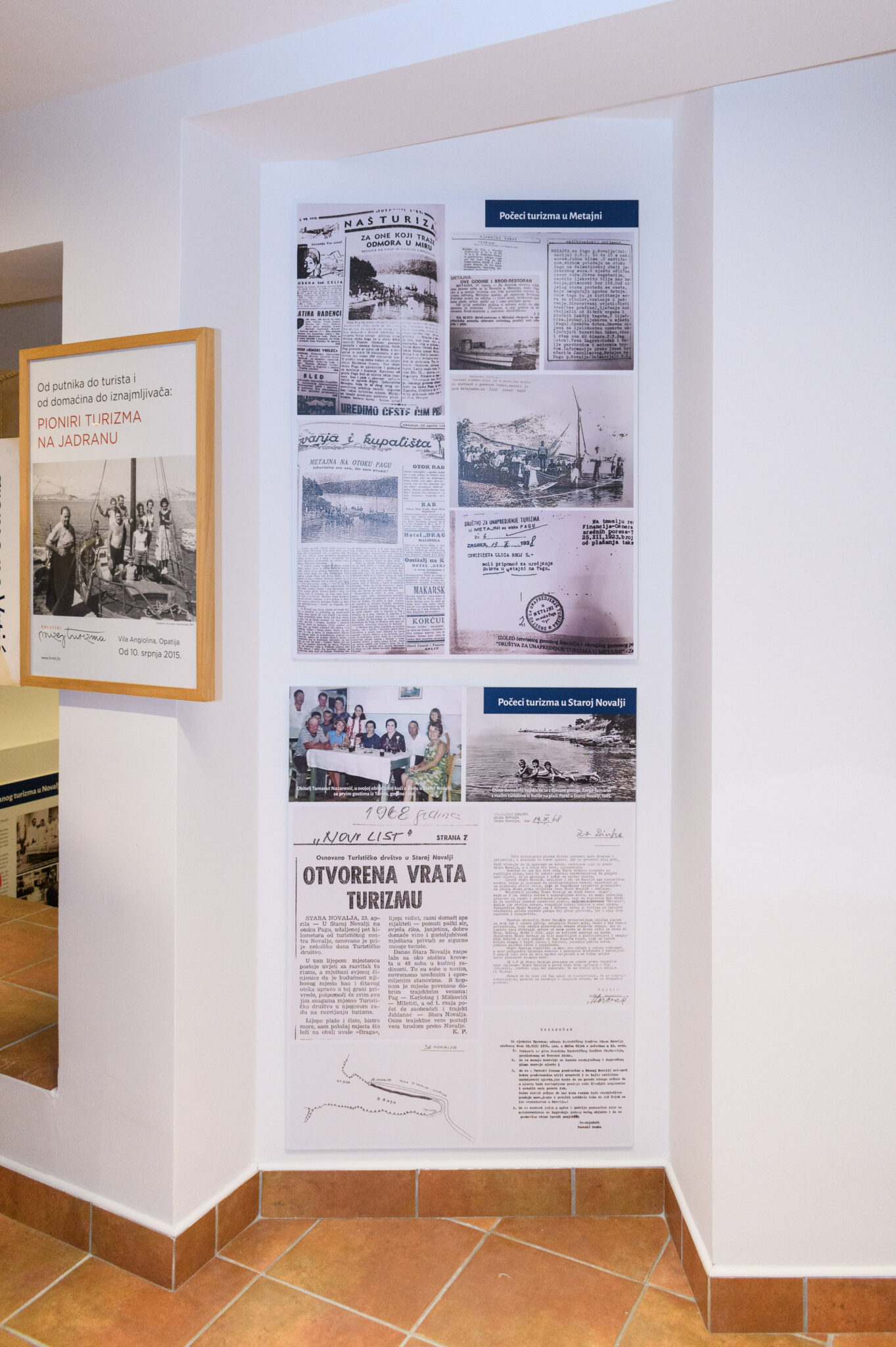 Novalja slavi 70 godina organiziranog turizma. Otvoreni izložba "Mi i ...