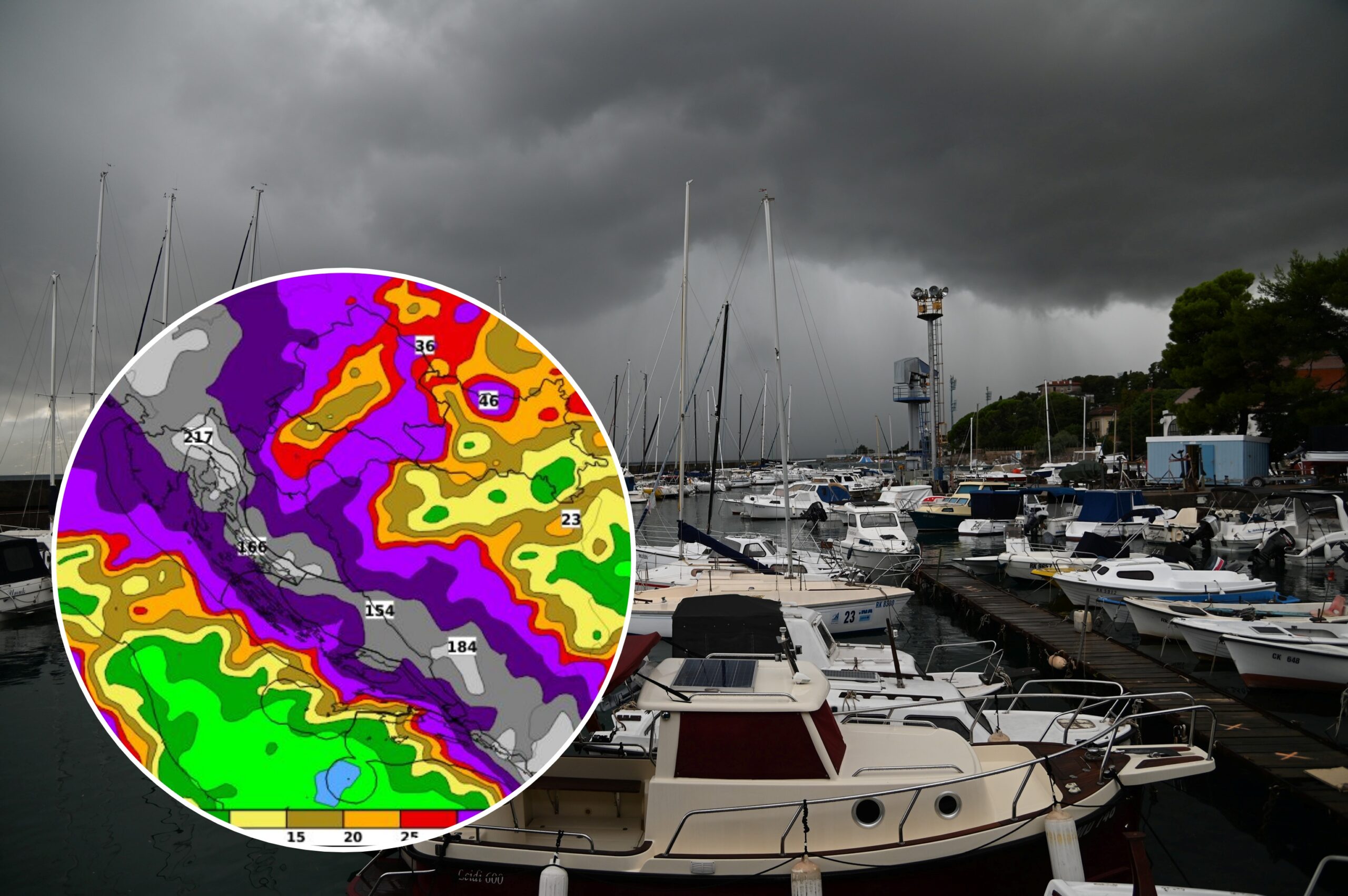 Zbog obilnih oborina DHMZ objavio novo upozorenje: Stiže nam još jedan ...