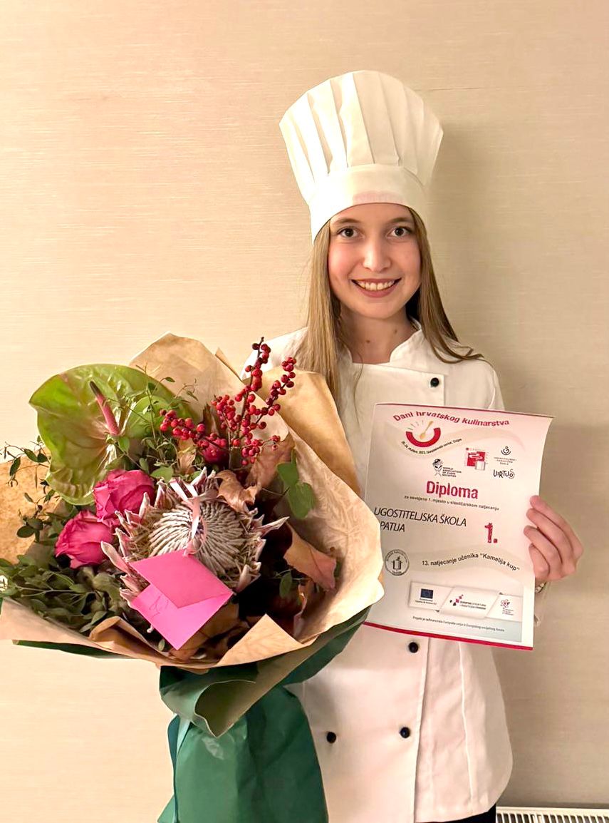 Slatko zlato mlade Rabljanke Marije Luise Andreškić na 1. mjestu na ...