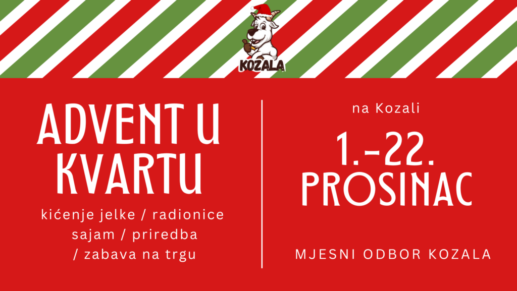 Kozala ima svoj kvartovski Advent, evo programa - Novi list