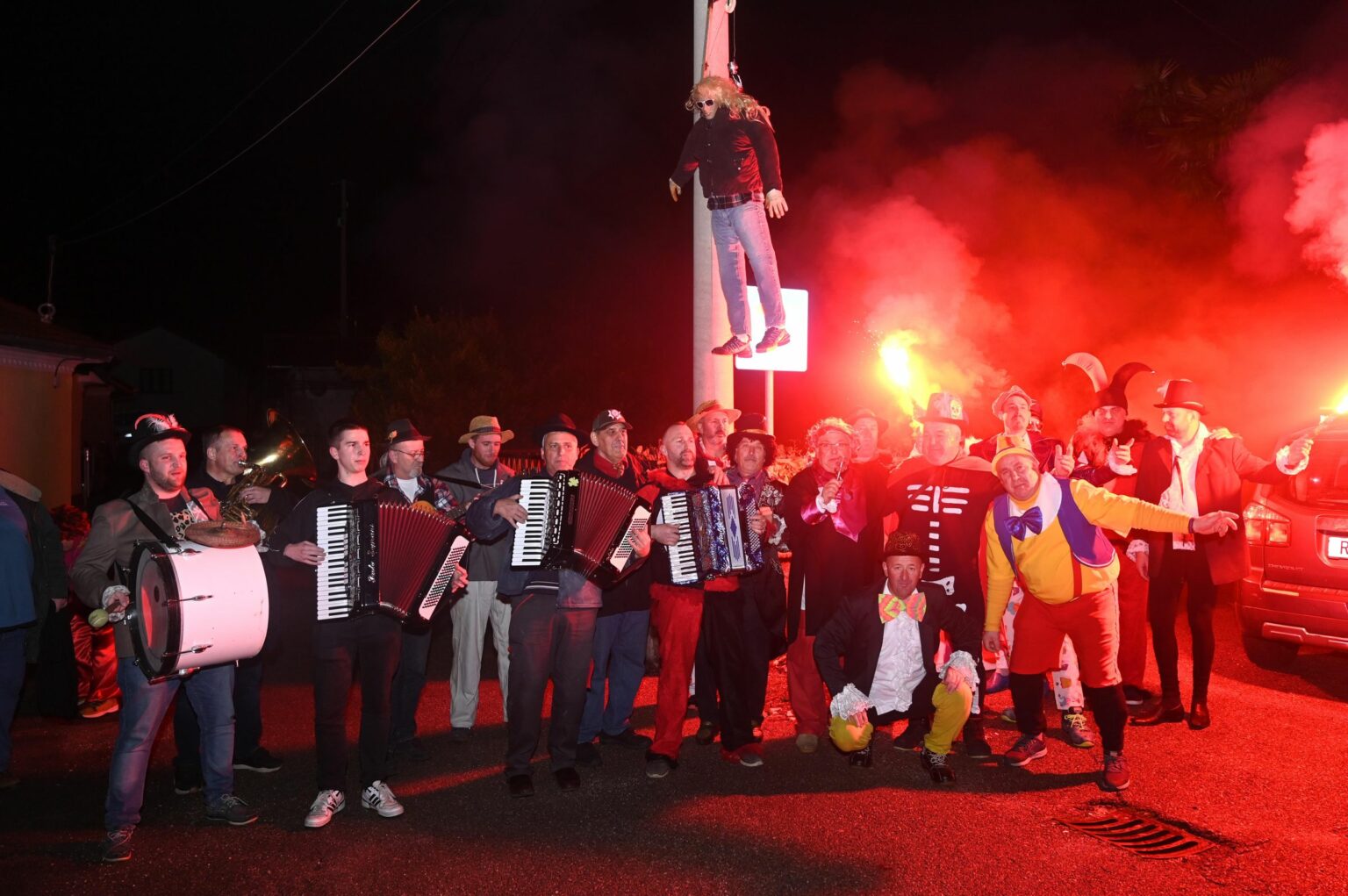 Mesopusna kumpanija Grad Grobnik nastavila tradiciju, pust Gripko ...