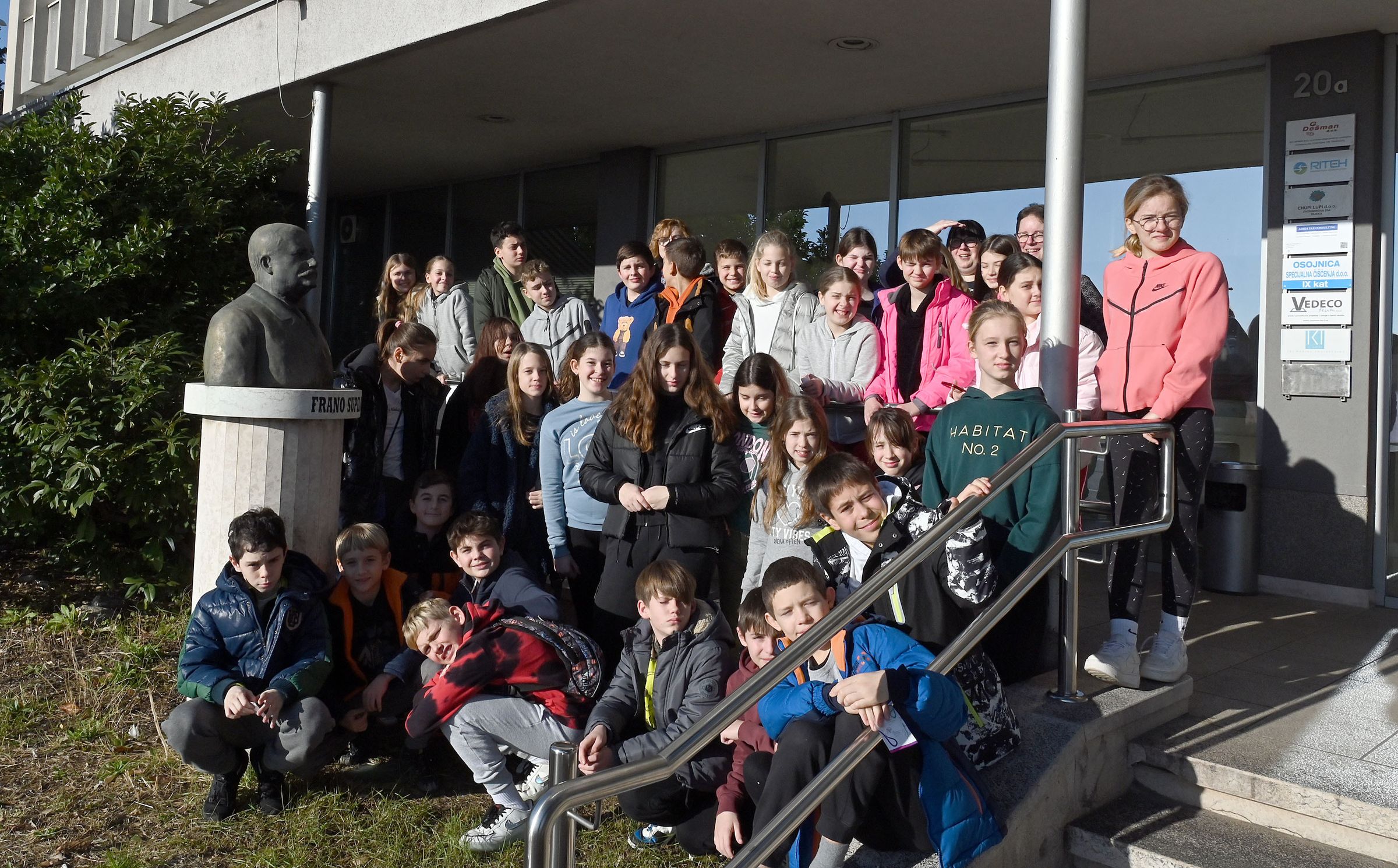 Učenici iz Punta posjetili Novi list - Novi list