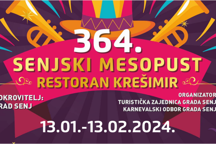 GREMO NA BALE: 364. Senjski mesopust počinje 13. siječnja - Novi list