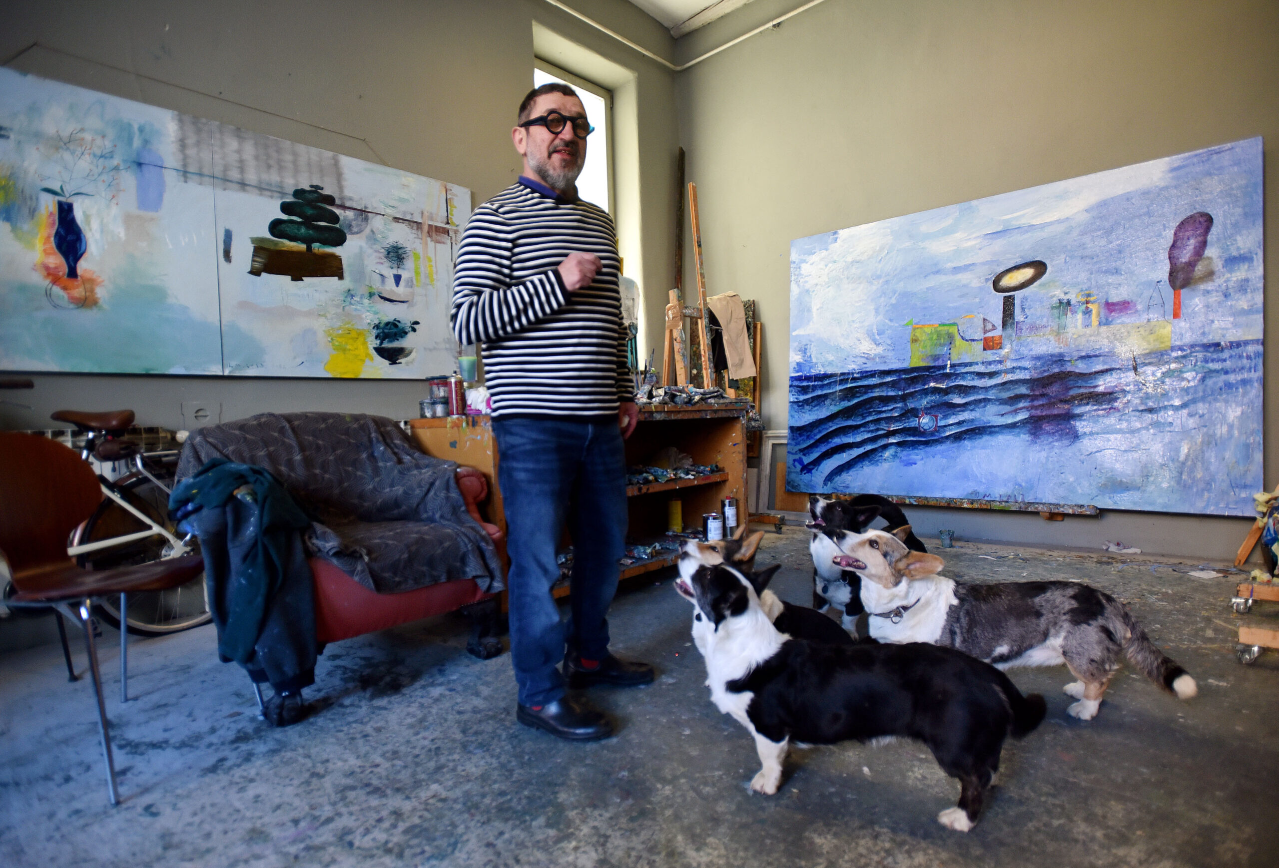 Posjetili smo slikara Baneta Milenkovića: "Kad možeš disati, onda i ...