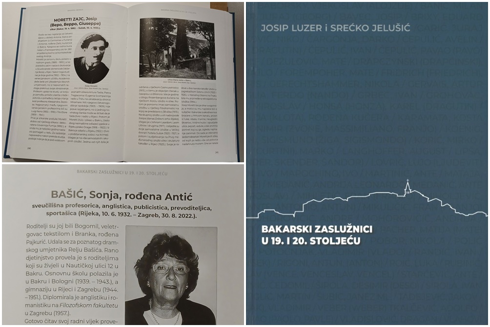 Vrijedna knjiga za Bakar. Autori Josip Luzer i Srećko Jelušić napravili knjigu o mjesnim ...