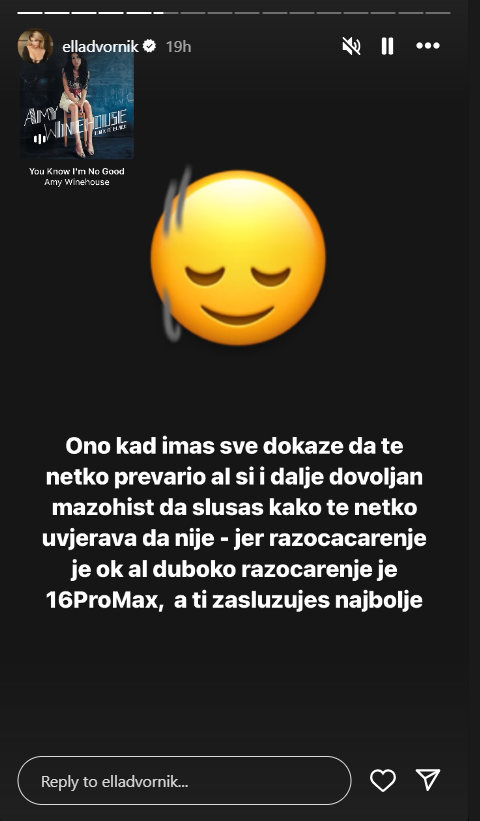 Ella Dvornik: ‘Ono kad imaš sve dokaze da te netko prevario...' - Novi list