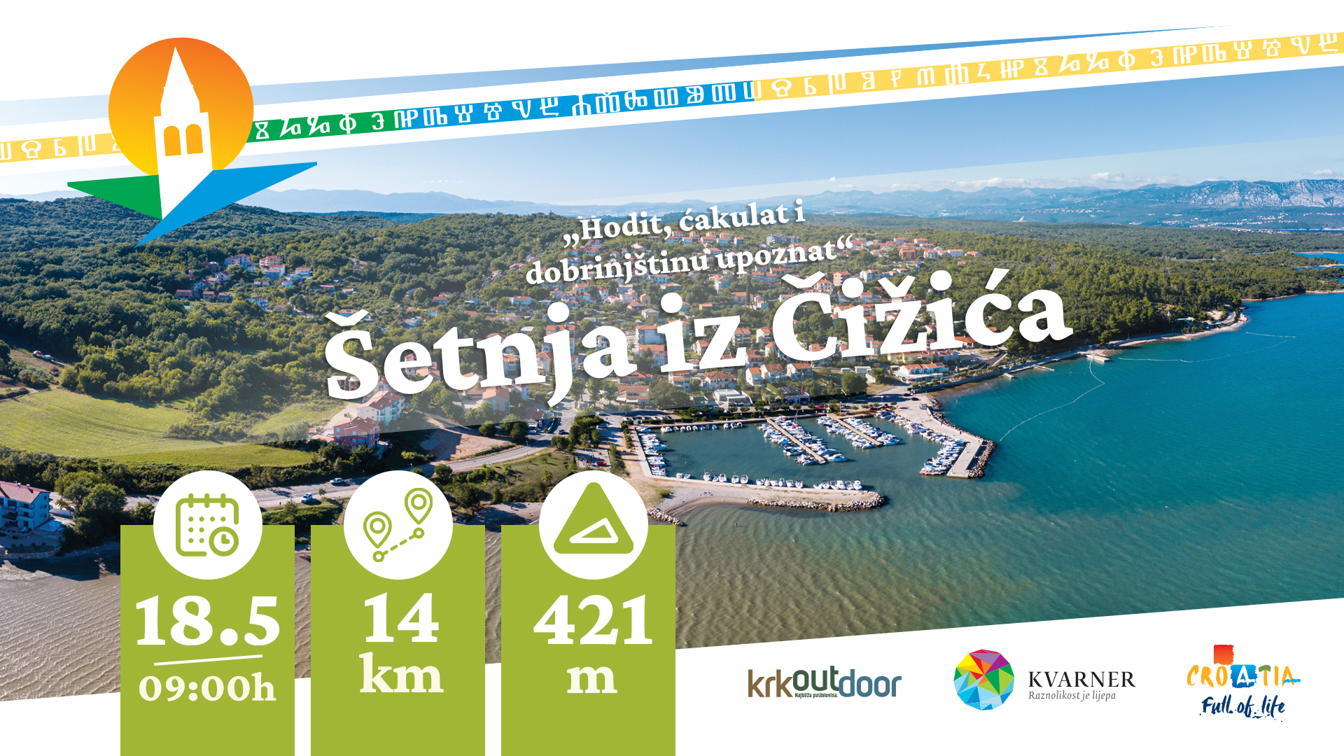 Ove subote još jedna šetnja iz Čižića - Novi list