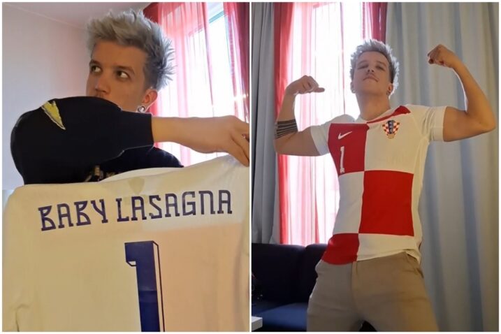 Baby Lasagni stigao paket HNS-a, kad ga je otvorio ovo je odmah morao ...